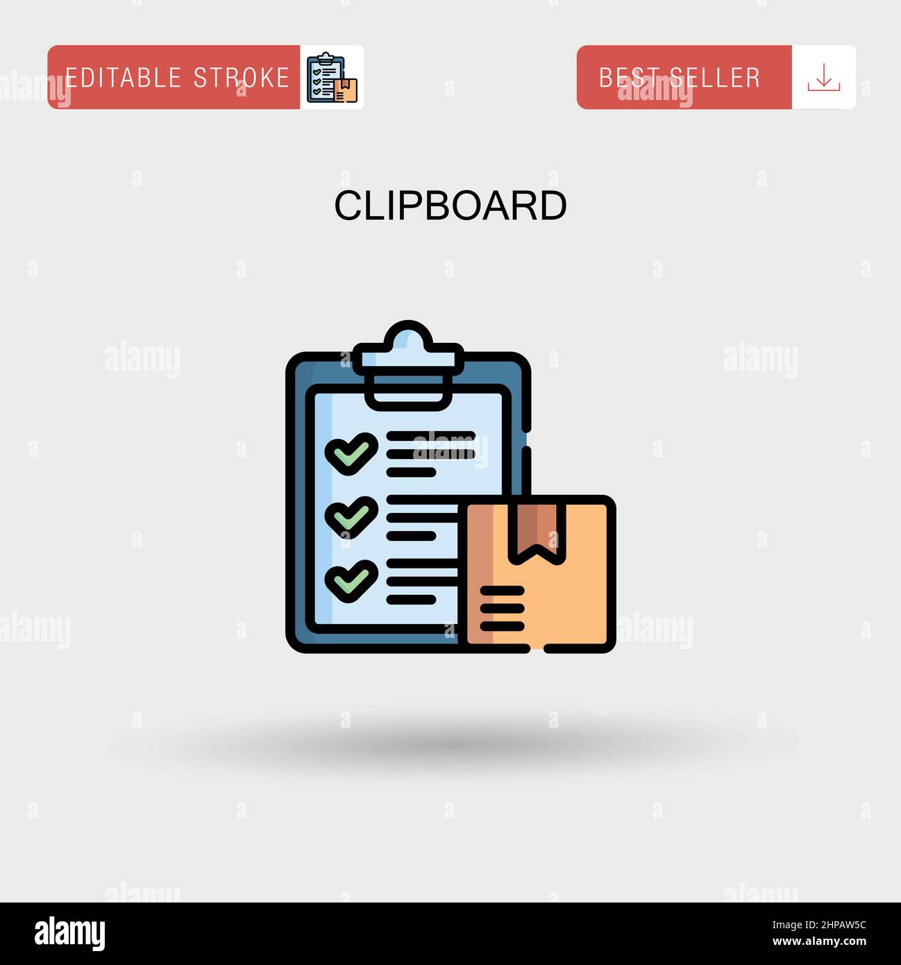 Business plan clipboard Stock Vector Images - Alamy
