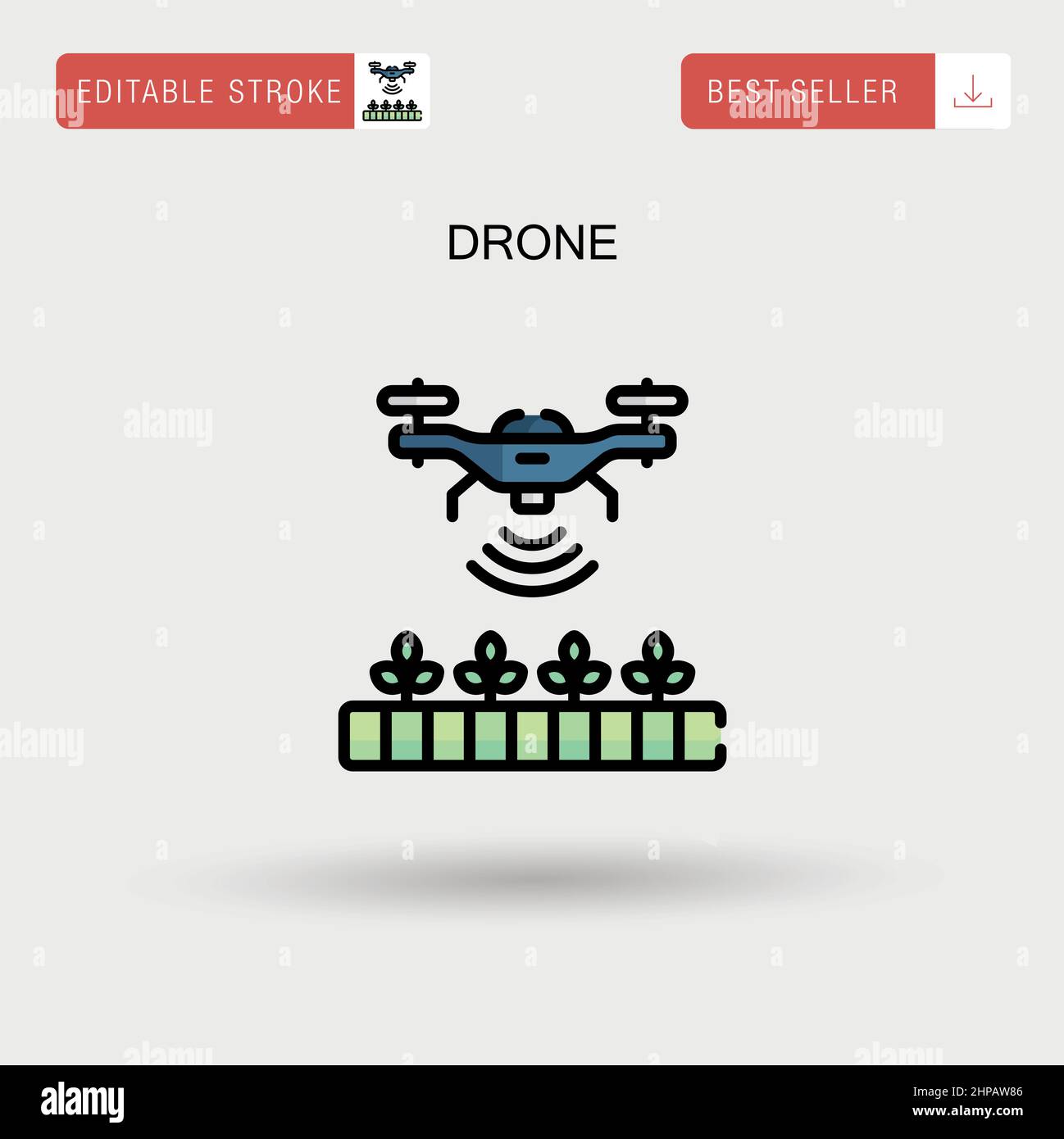 Travel with drone Stock Vector Images - Alamy