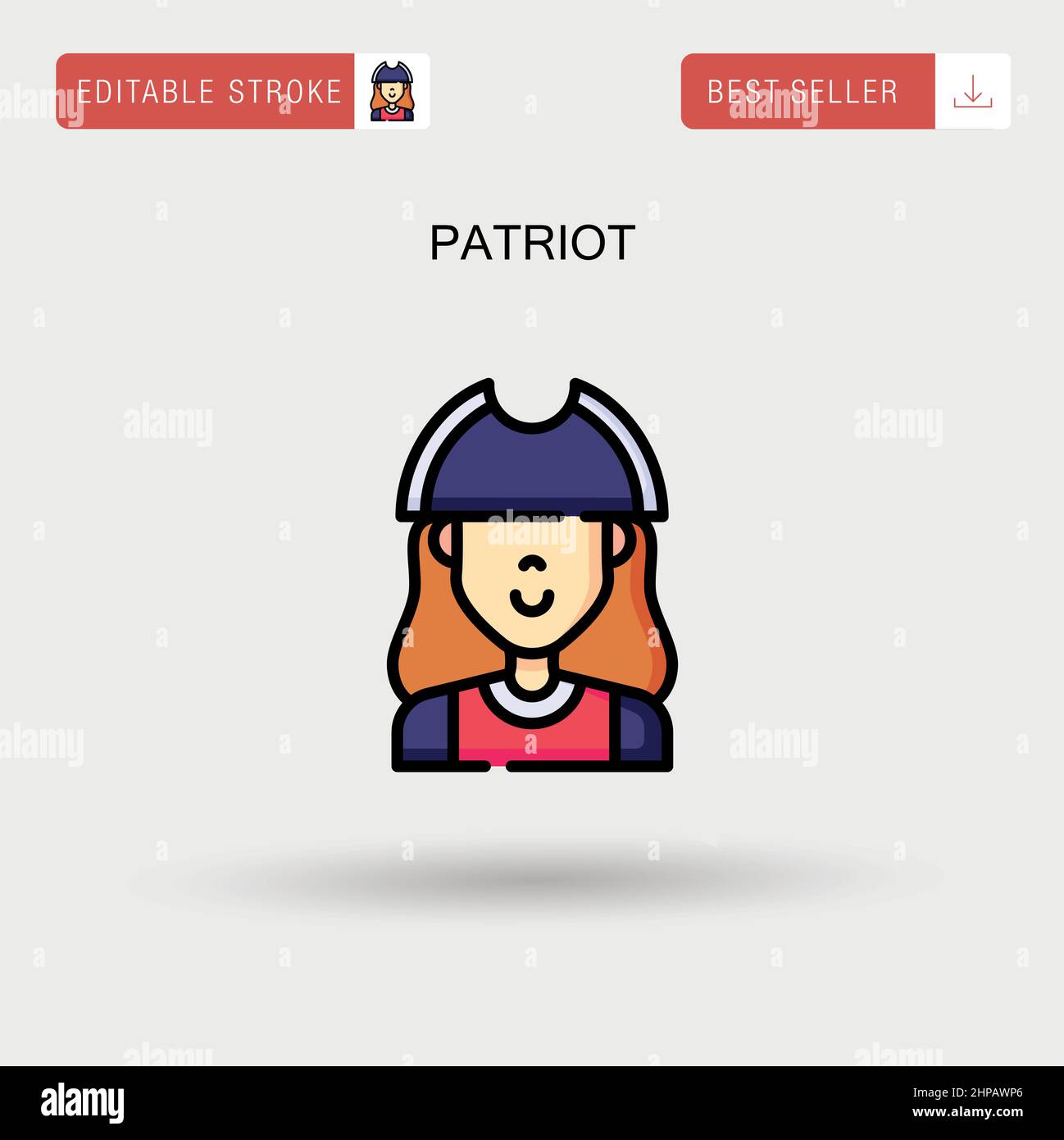 Patriotism patriot patriotic Stock Vector Images - Alamy