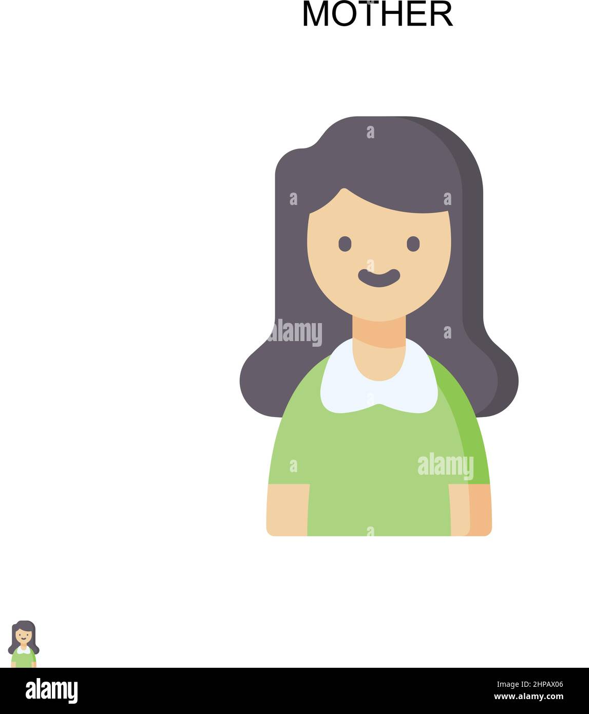 Mother icon Stock Vector Images - Alamy