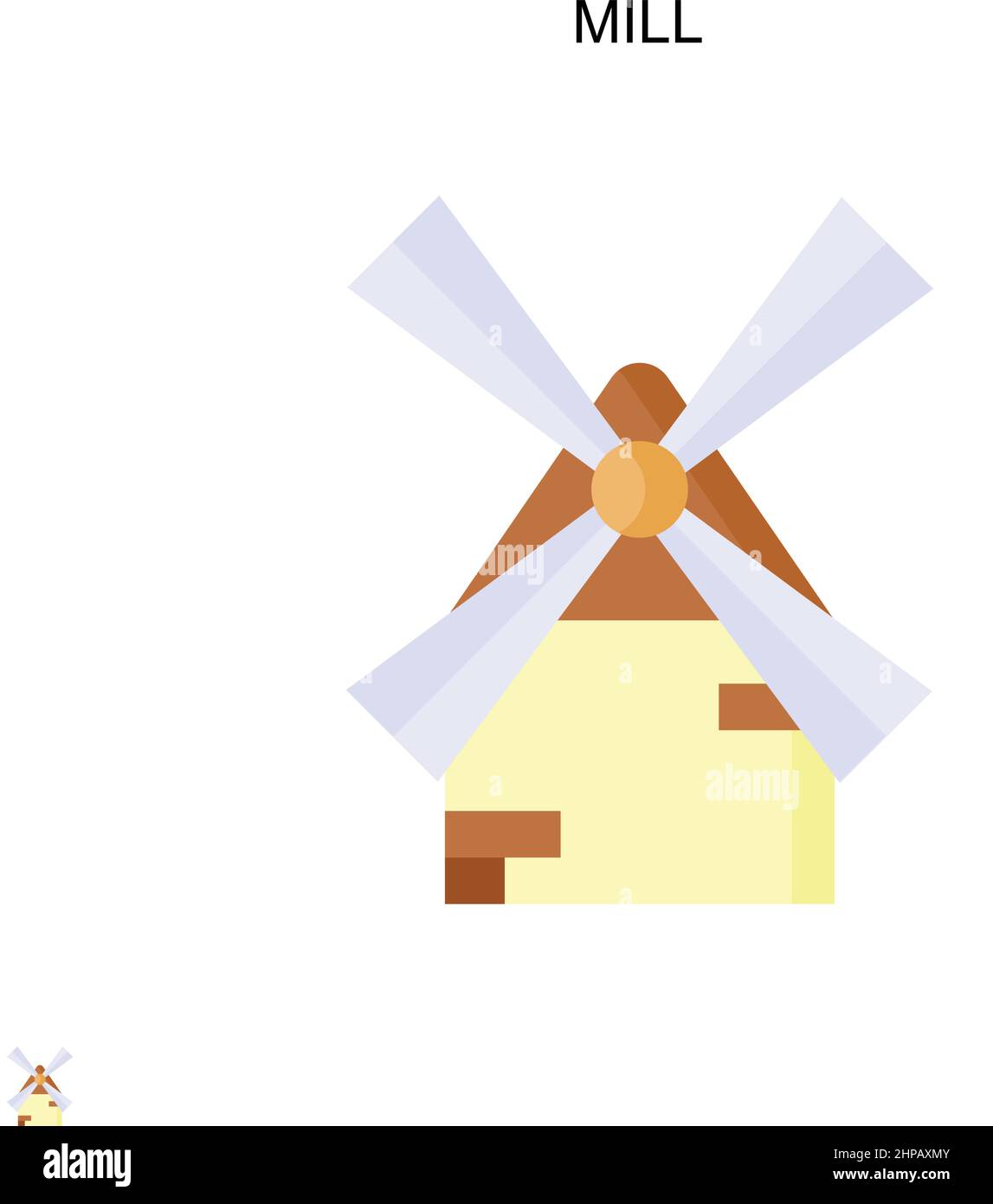 Windmill machine Stock Vector Images - Alamy
