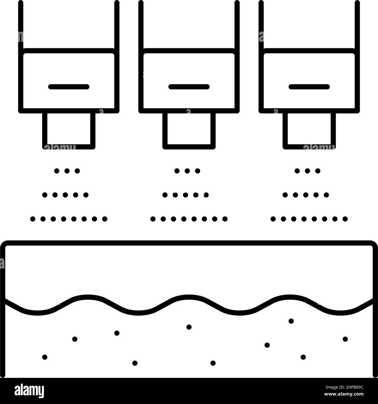 bleaching system line icon vector illustration Stock Vector Image & Art ...