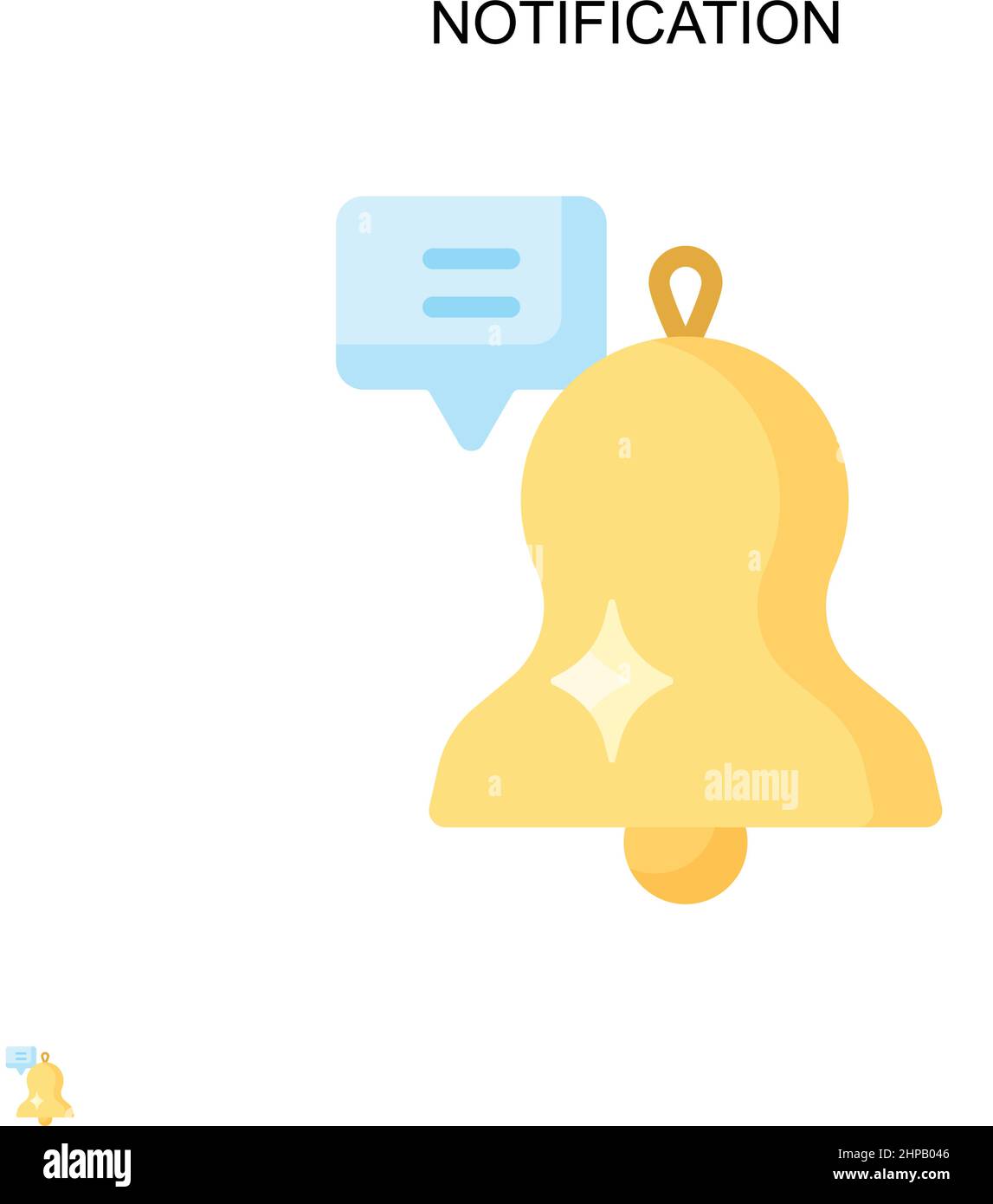 New notification Stock Vector Images - Alamy