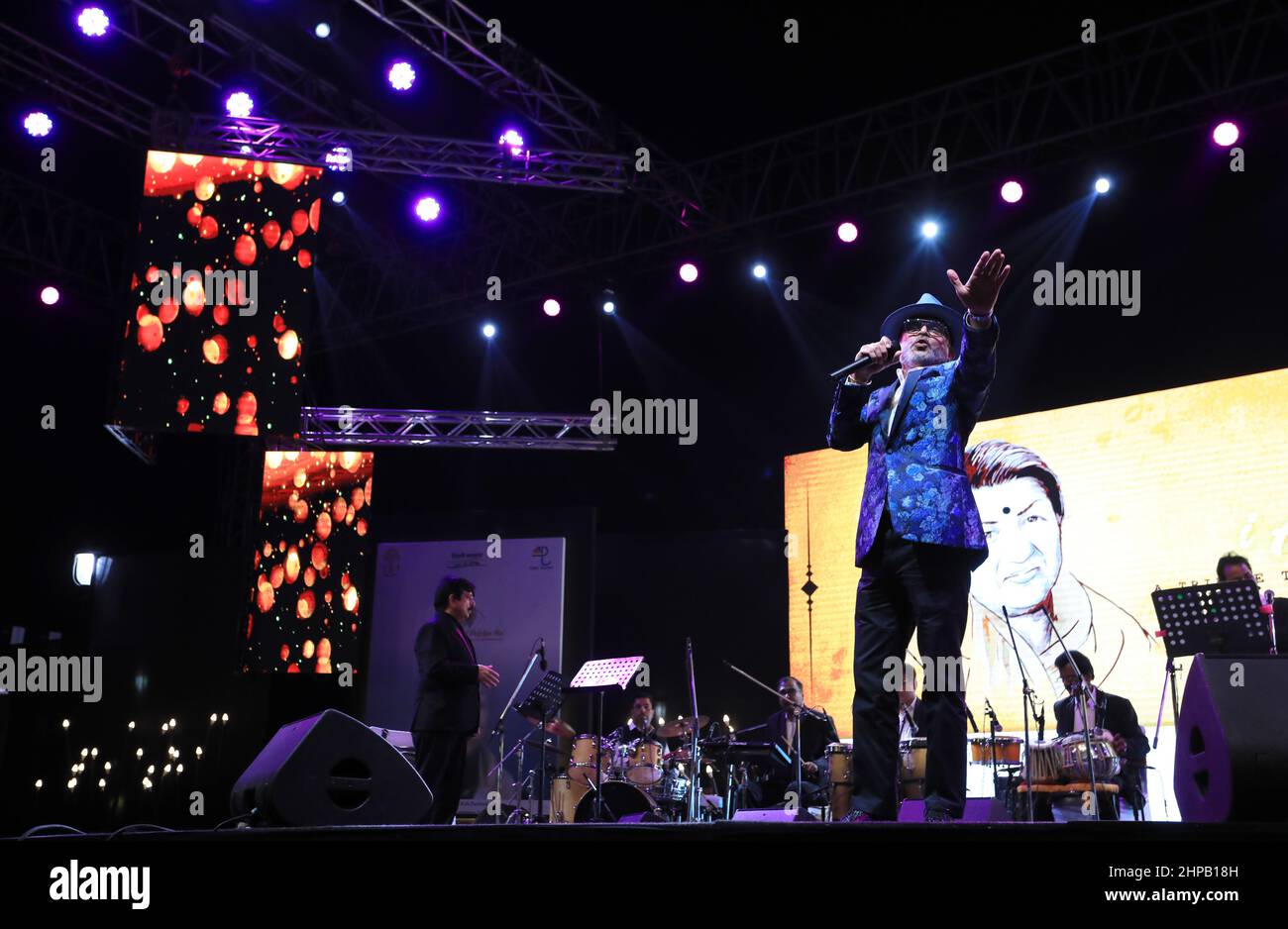 New Delhi, India. 19th Feb, 2022. Bollywood actor and singer Annu ...