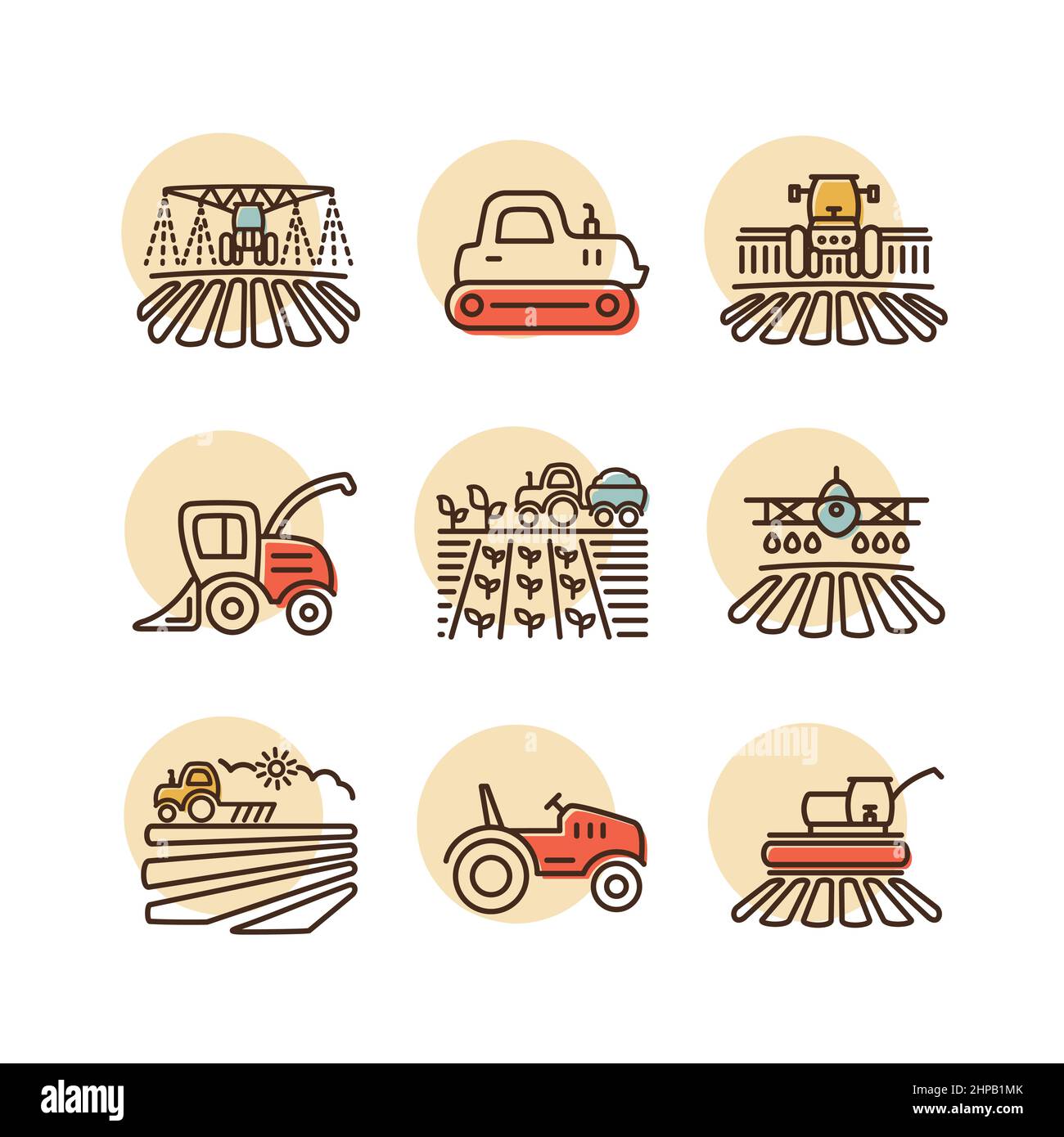 Farm Field icon. Agriculture transport sign. Graph symbol for your web ...