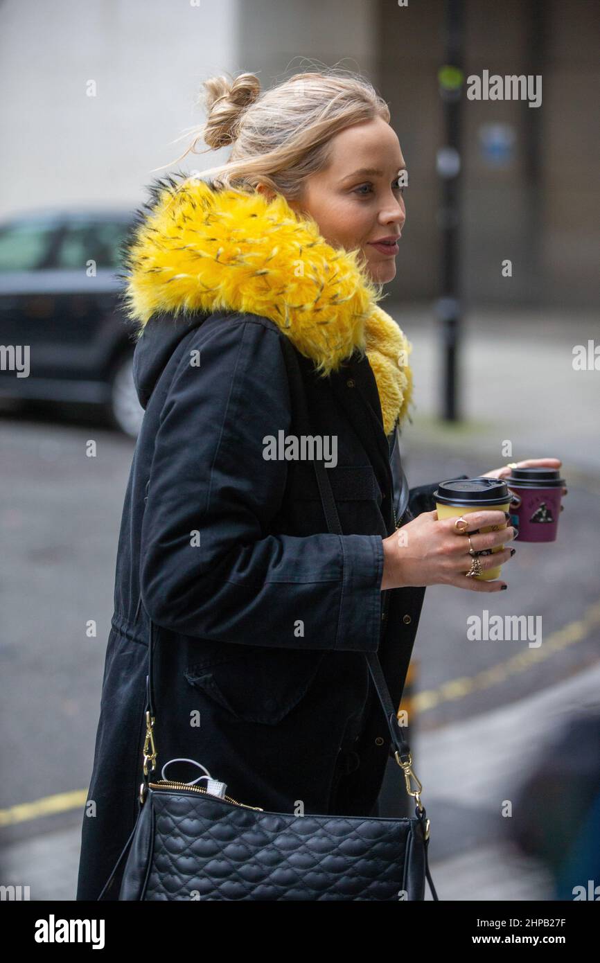 London, England, UK. 20th Feb, 2022. Irish television presenter, model ...
