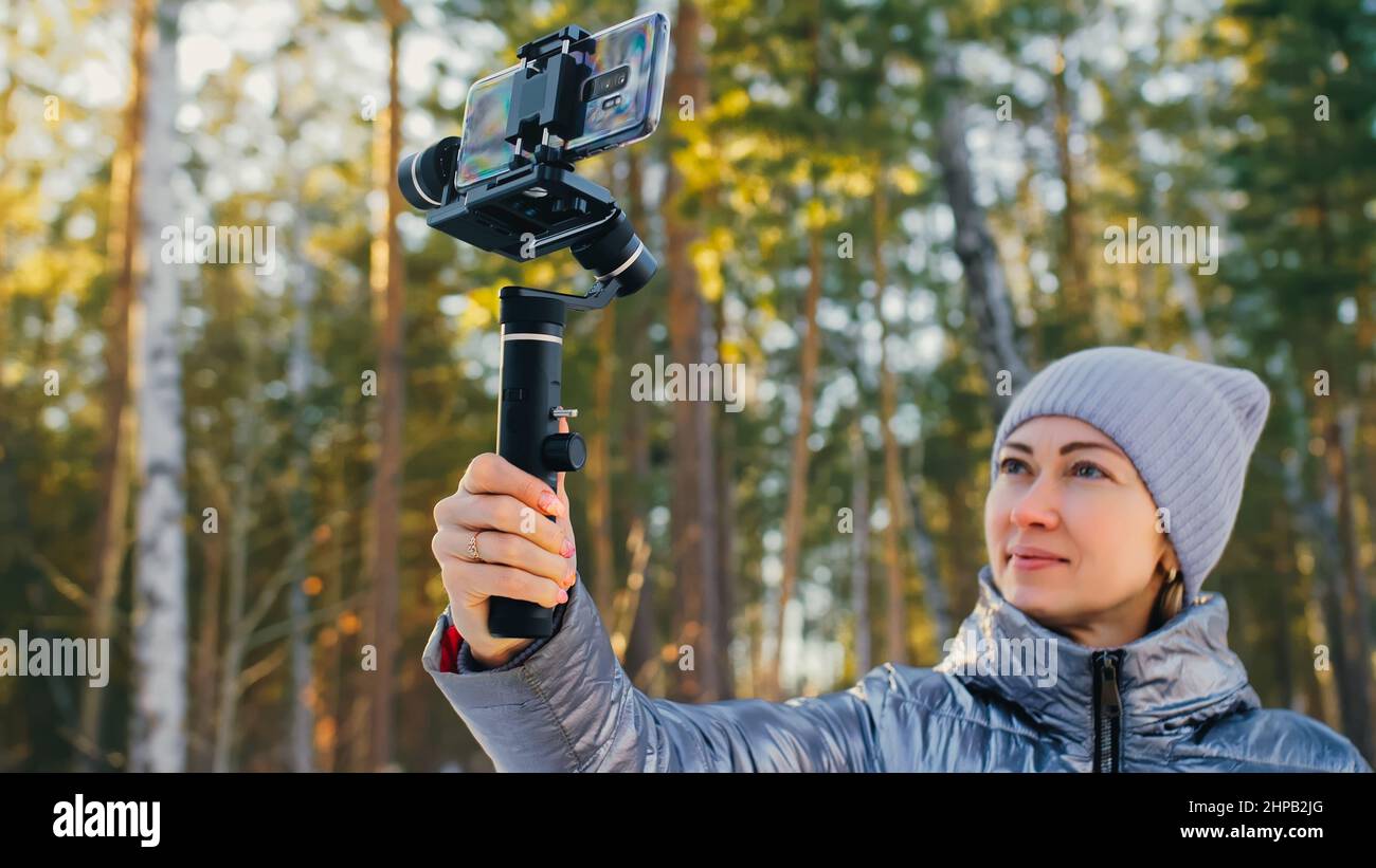 Slow motion video girl holding hi-res stock photography and images - Alamy