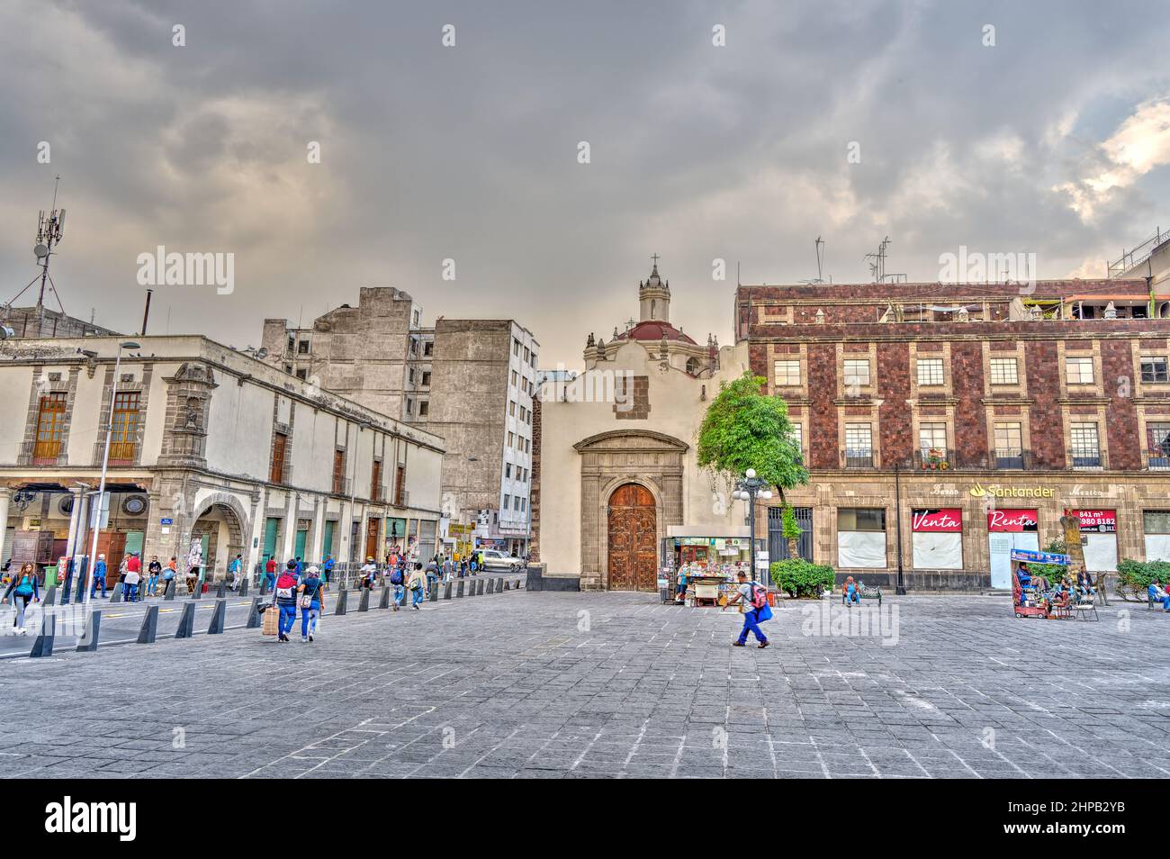 Mexico City: Centro Historico Stock Photo - Alamy