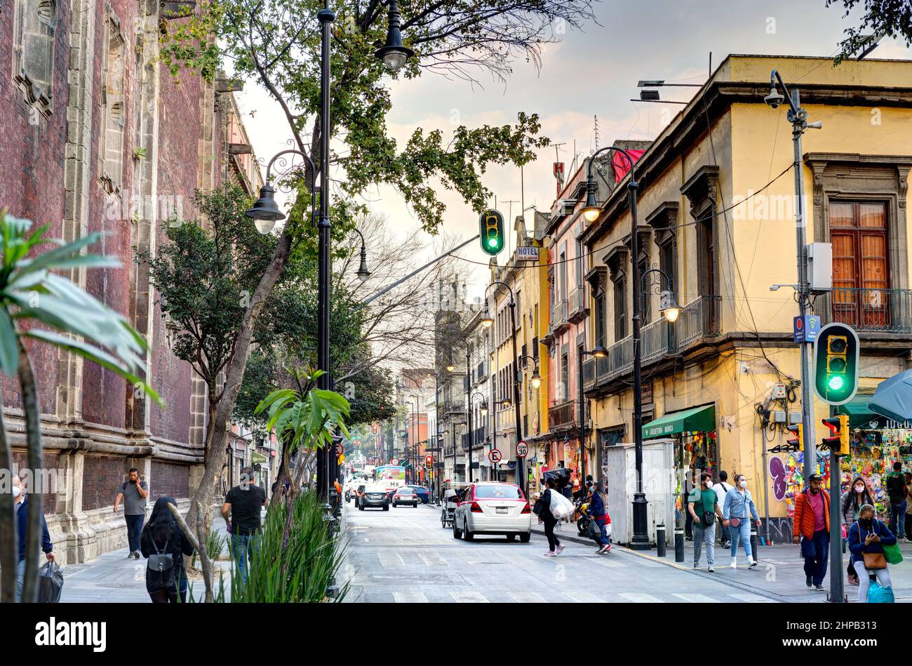 Mexico City: Centro Historico Stock Photo - Alamy