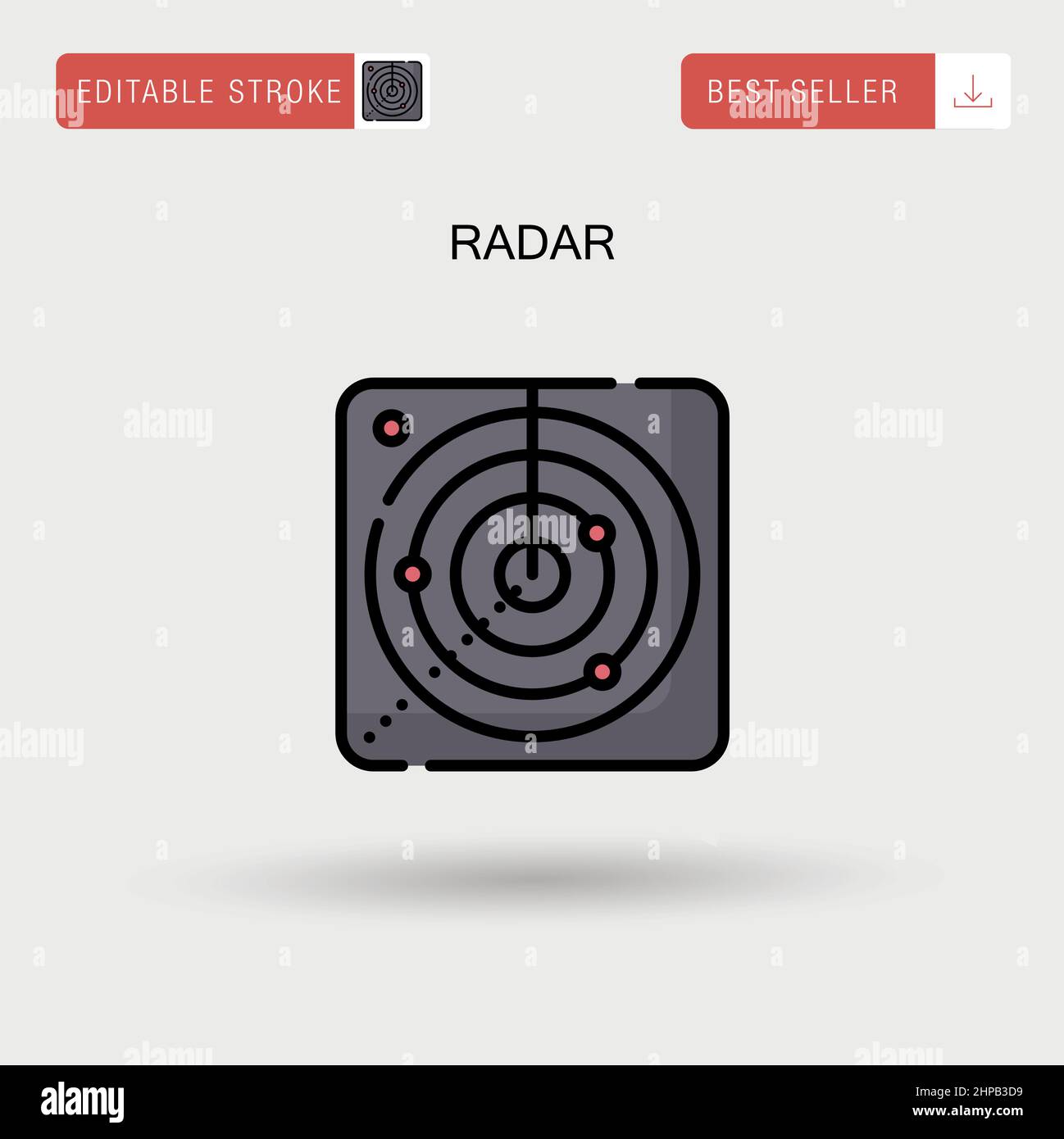 Radar display Stock Vector Images - Alamy