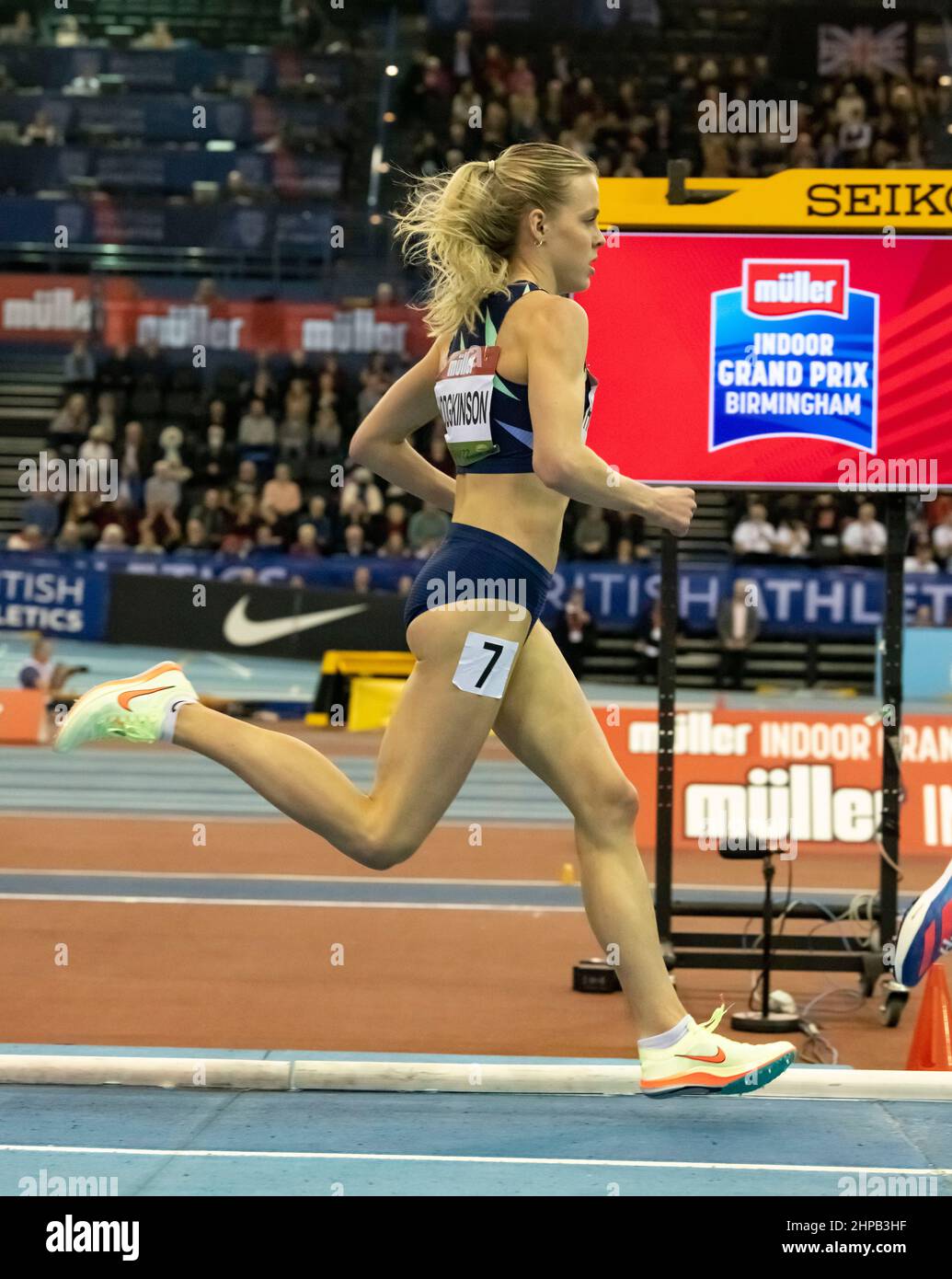 Keely Hodgkinson of Great Britain & NI on her way to breaking the ...