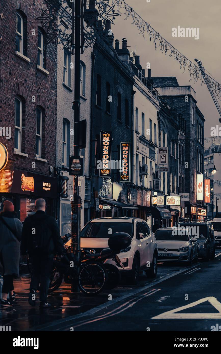 London around the East End and Brick Lane Stock Photo - Alamy