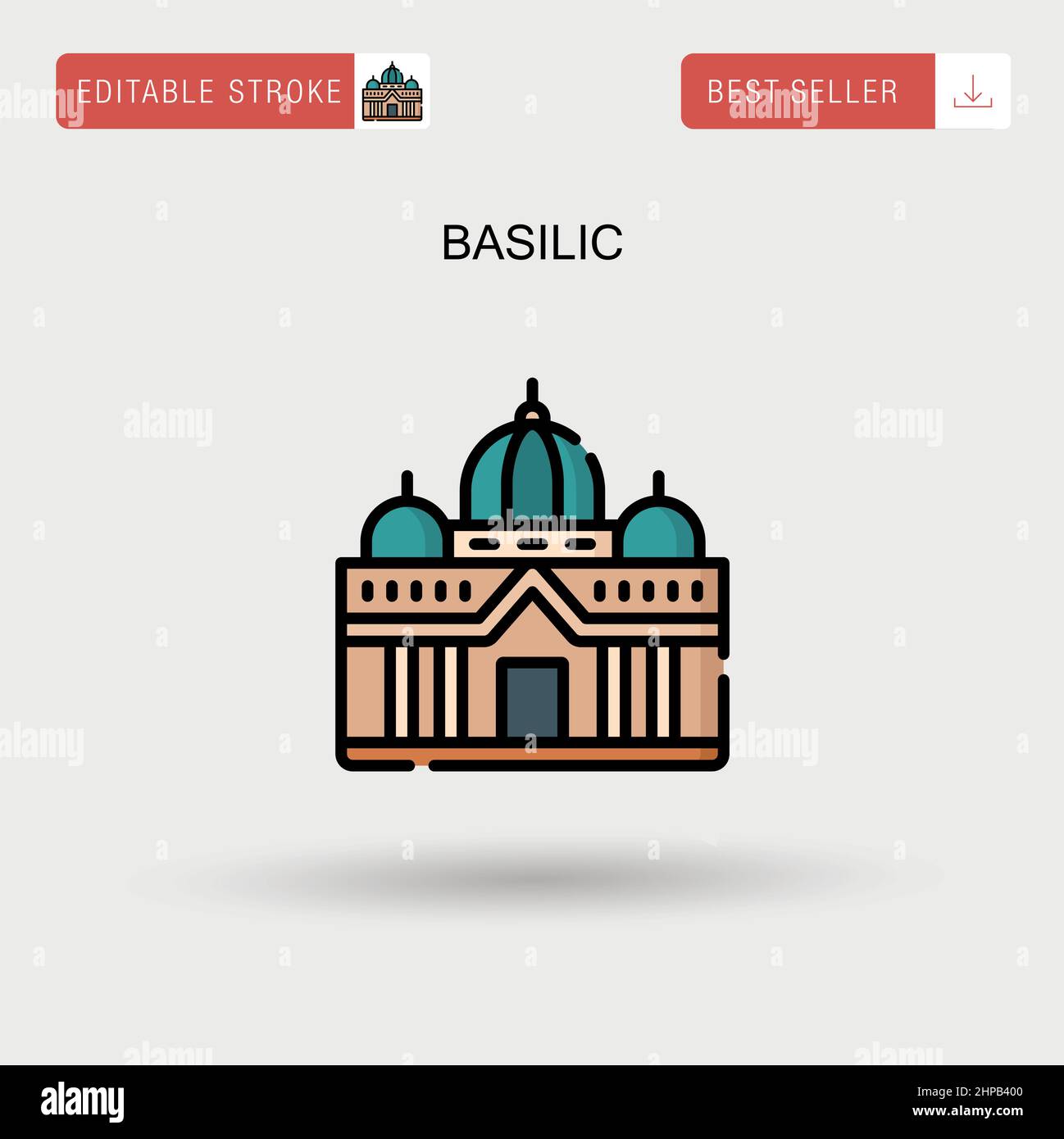 Basilicum white background Stock Vector Images - Alamy