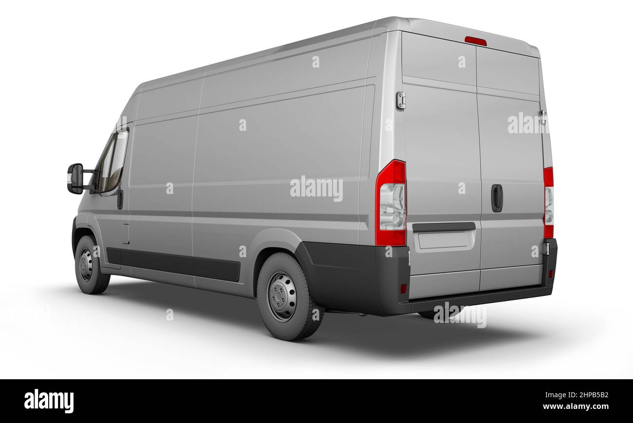 White panel van hi-res stock photography and images - Alamy