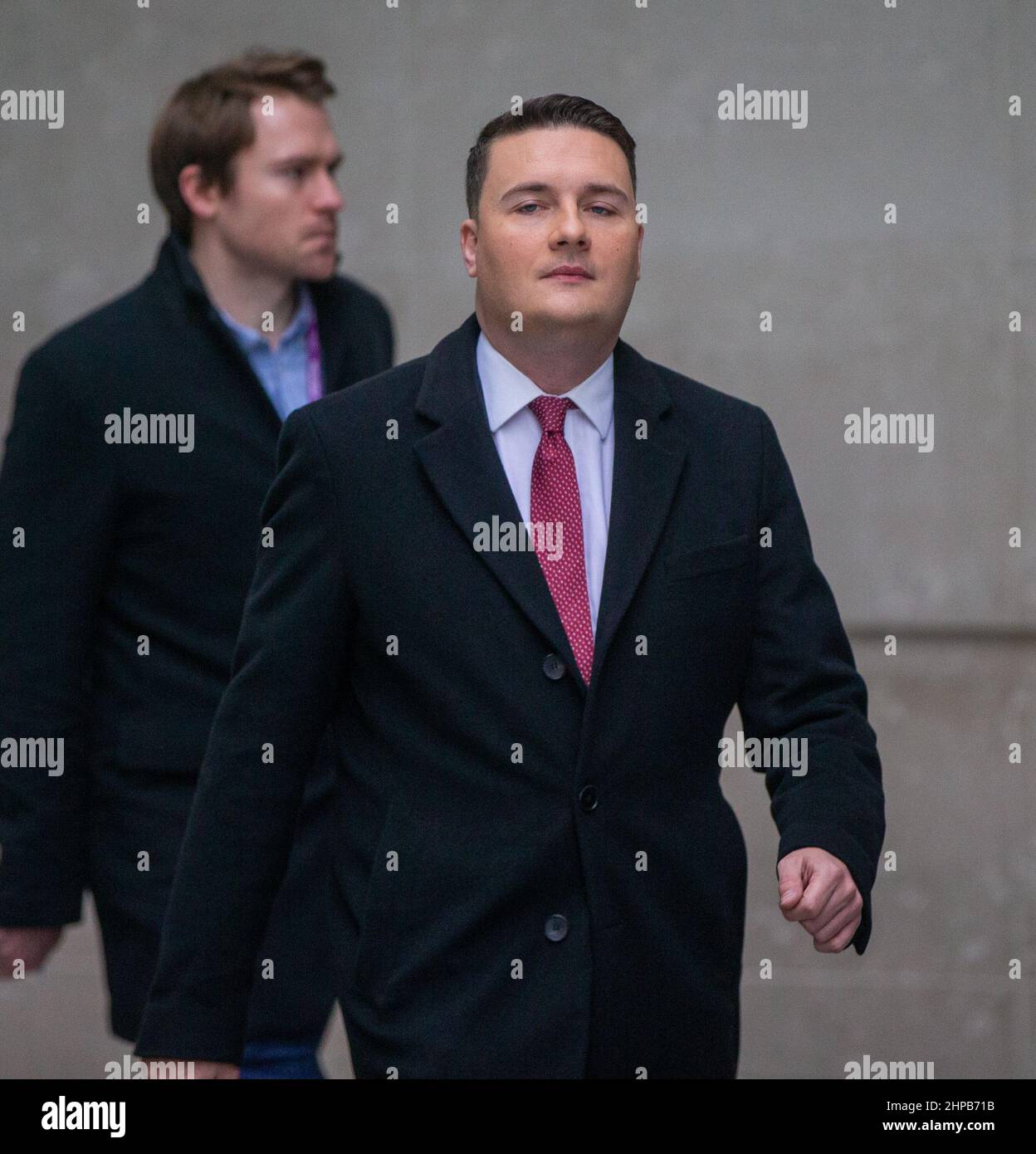 London, England, UK. 20th Feb, 2022. Shadow Health Secretary WES ...