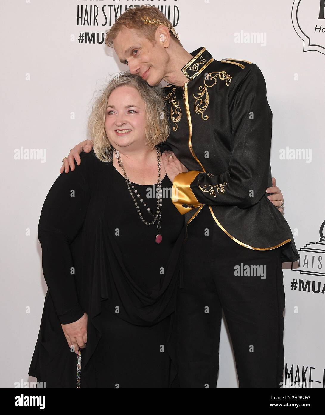 (L-R) Laurie Jones and Doug Jones arrives at the 9th Annual Make-Up ...