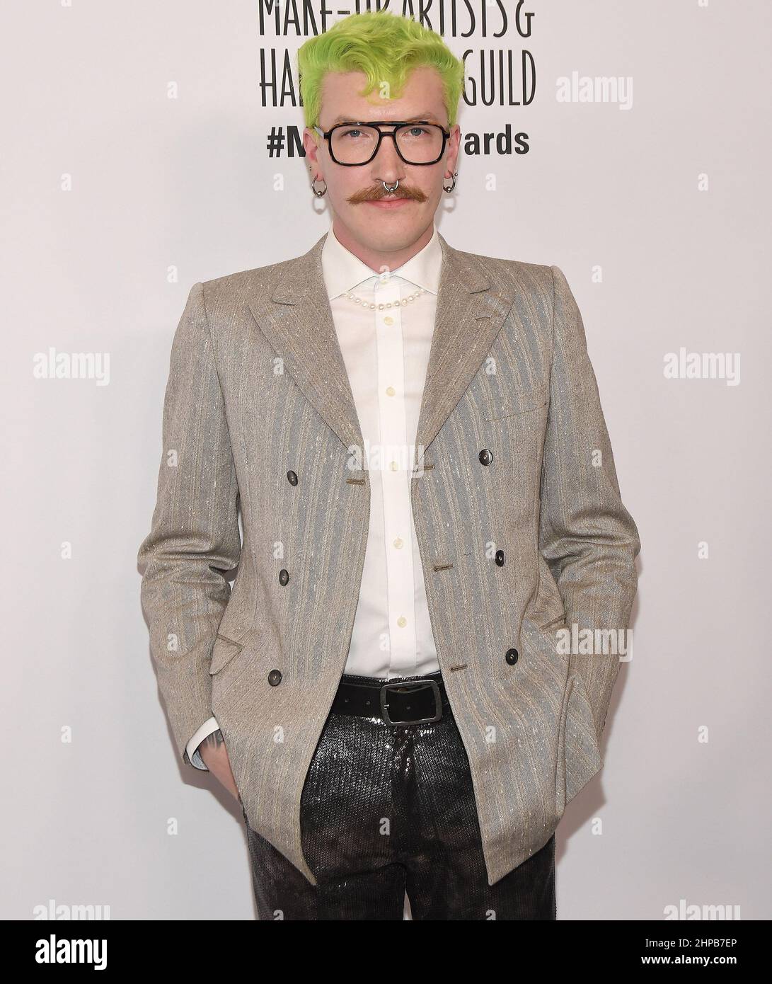 Guy Common arrives at the 9th Annual Make-Up Artists & Hair Stylists ...