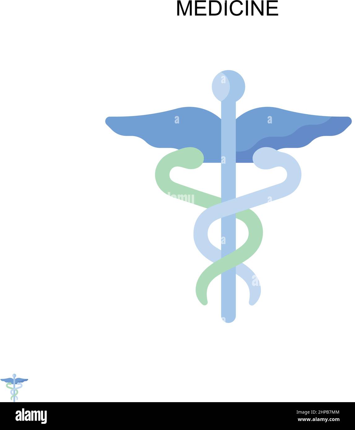 Medicine Simple vector icon. Illustration symbol design template for ...