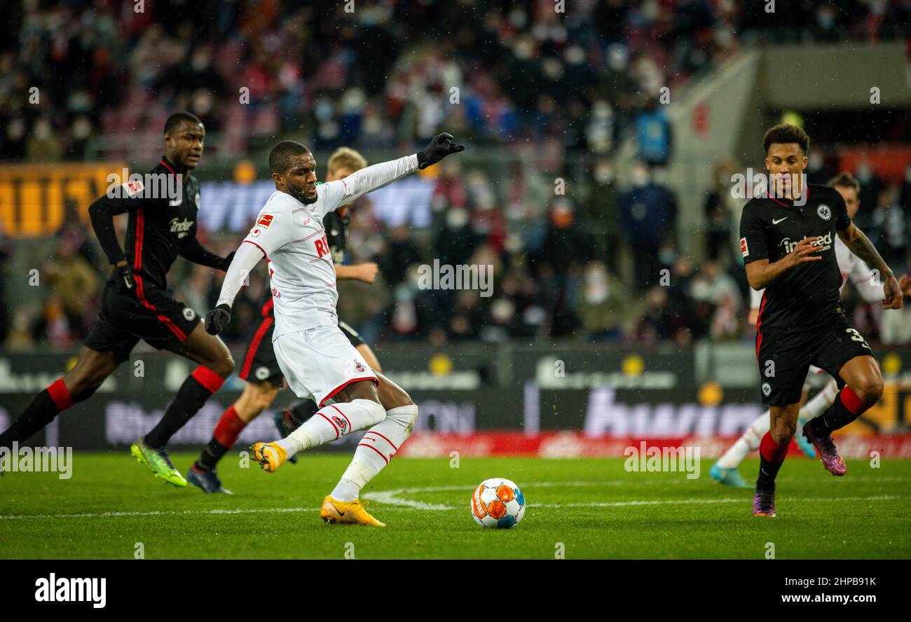 Anthony Modeste (Köln) 1. FC Köln - Eintracht Frankfurt 19.02.2022 ...