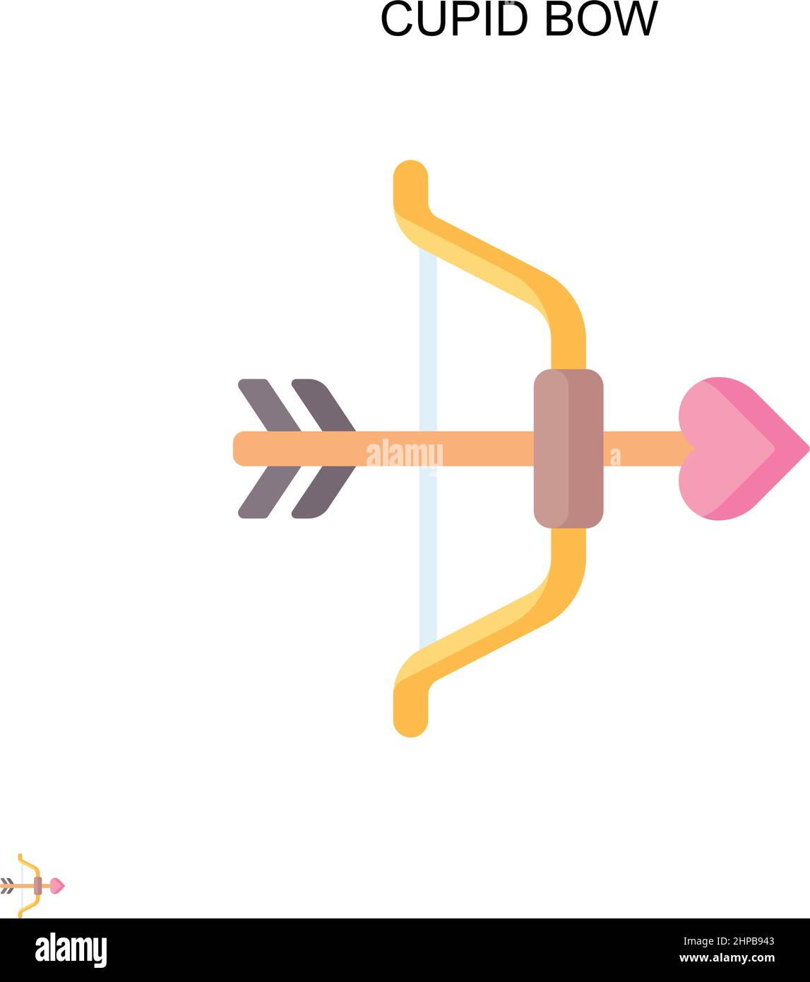 Angel bow Stock Vector Images - Alamy