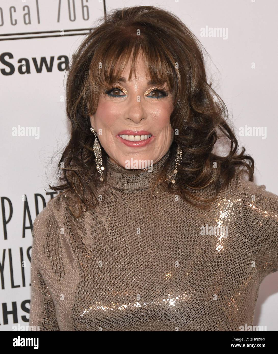 Kate Linder arrives at the 9th Annual Make-Up Artists & Hair Stylists ...