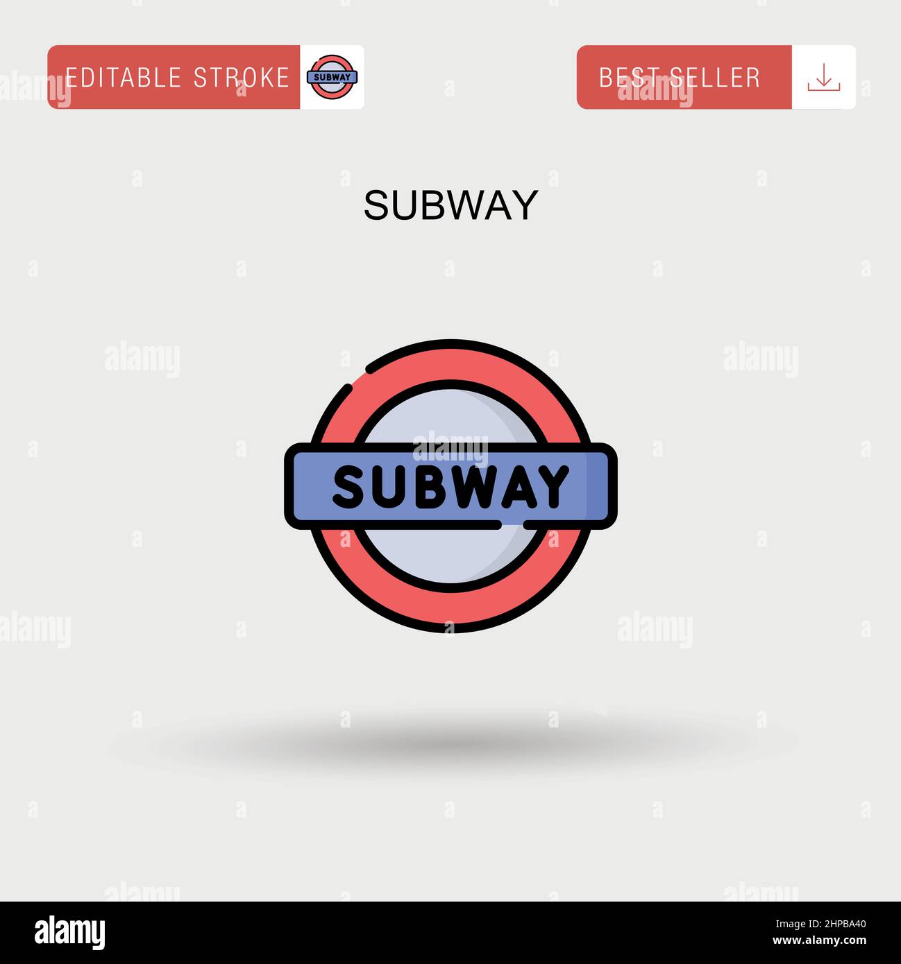 Metro underground subway transport Stock Vector Images - Alamy