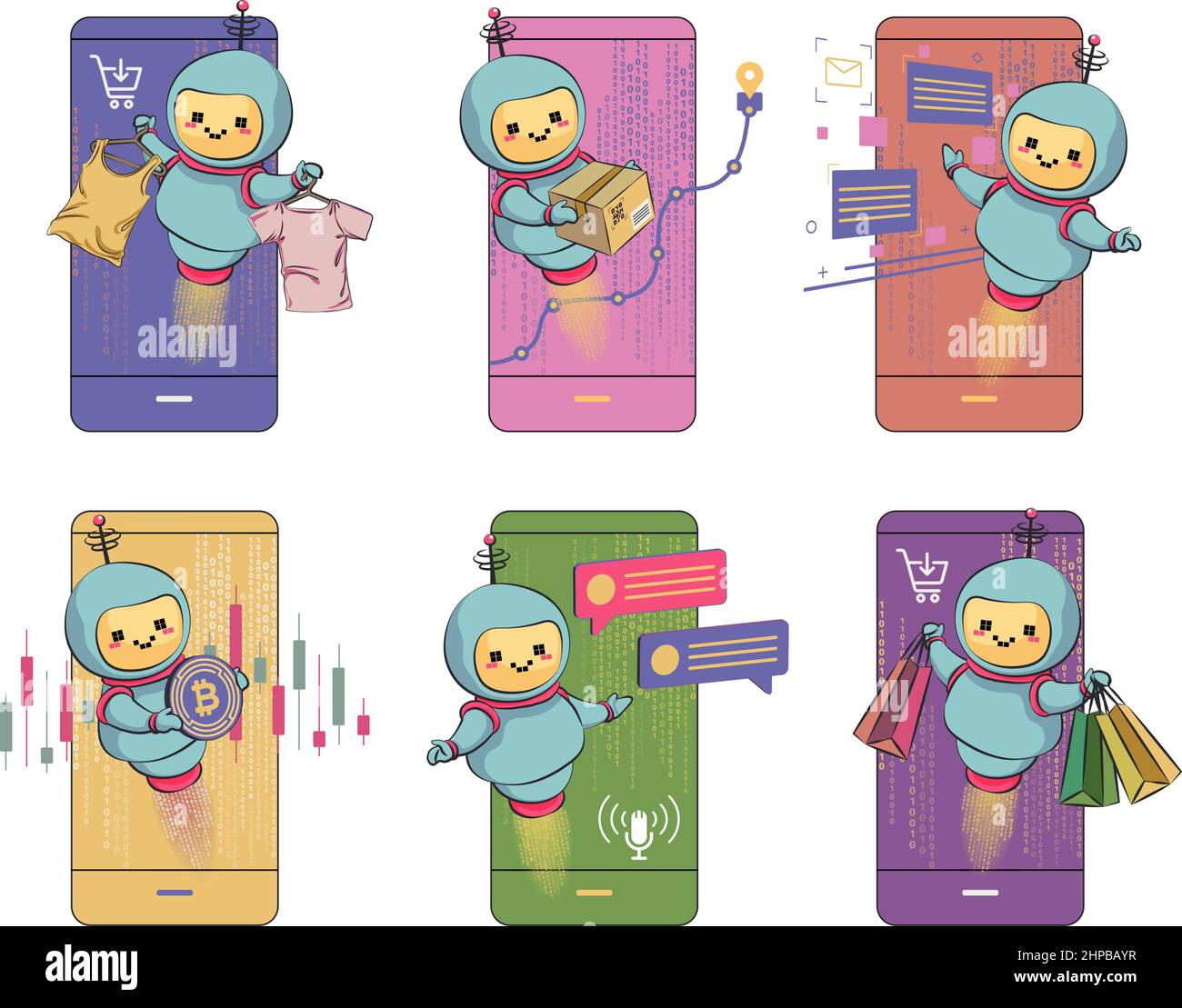 Ai bots Cut Out Stock Images & Pictures - Alamy