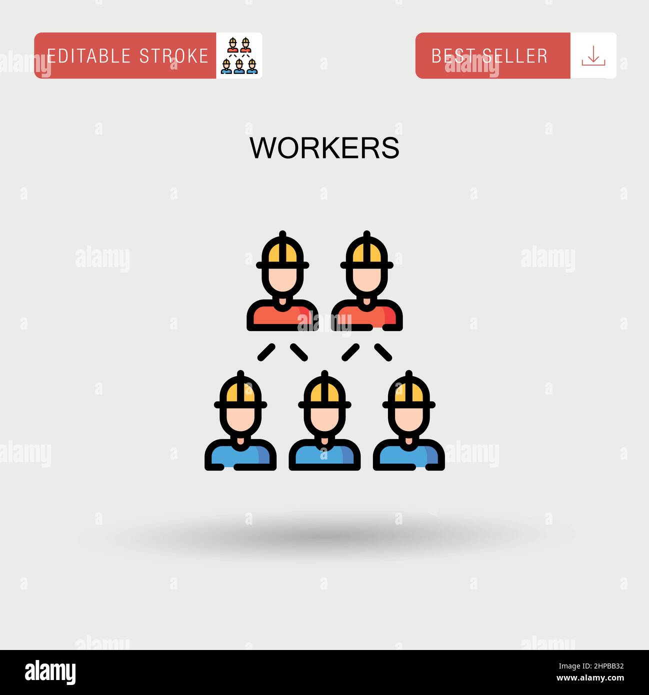 Construction workers coronavirus Stock Vector Images - Alamy