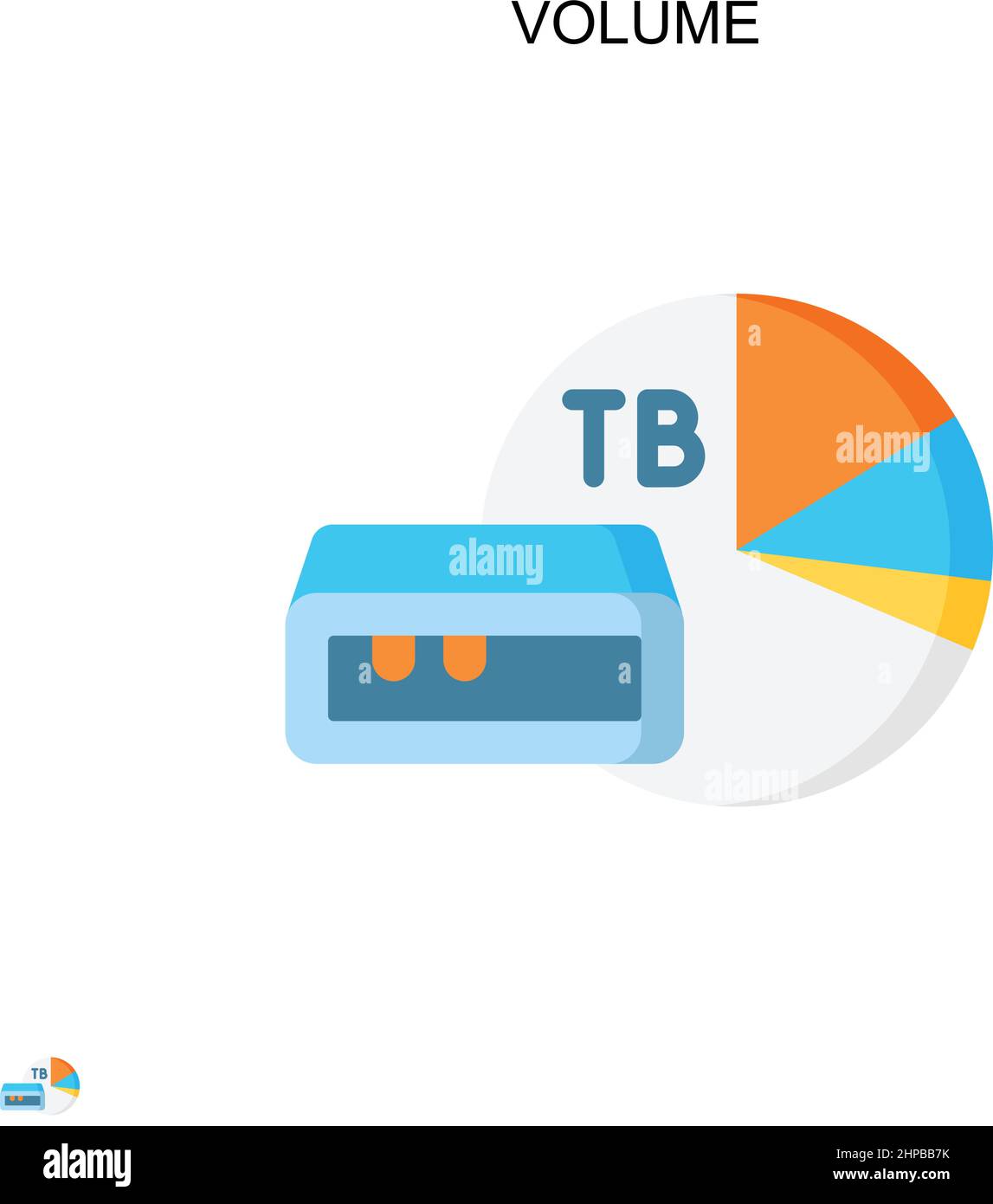 Volume Simple vector icon. Illustration symbol design template for web ...