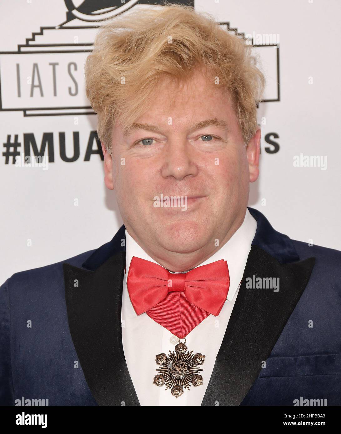 Shane Mahan arrives at the 9th Annual Make-Up Artists & Hair Stylists ...