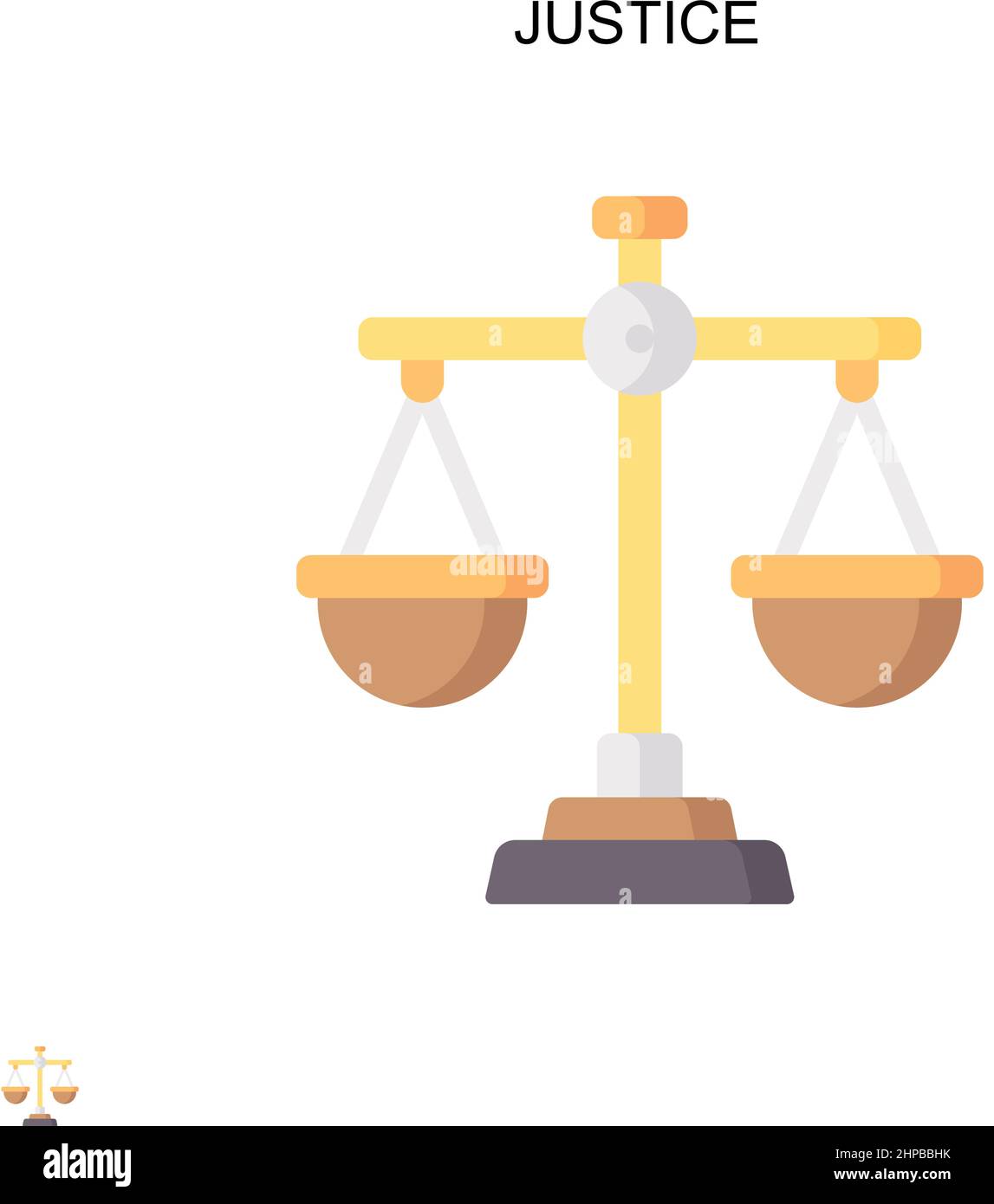 Blind justice statue Stock Vector Images - Alamy
