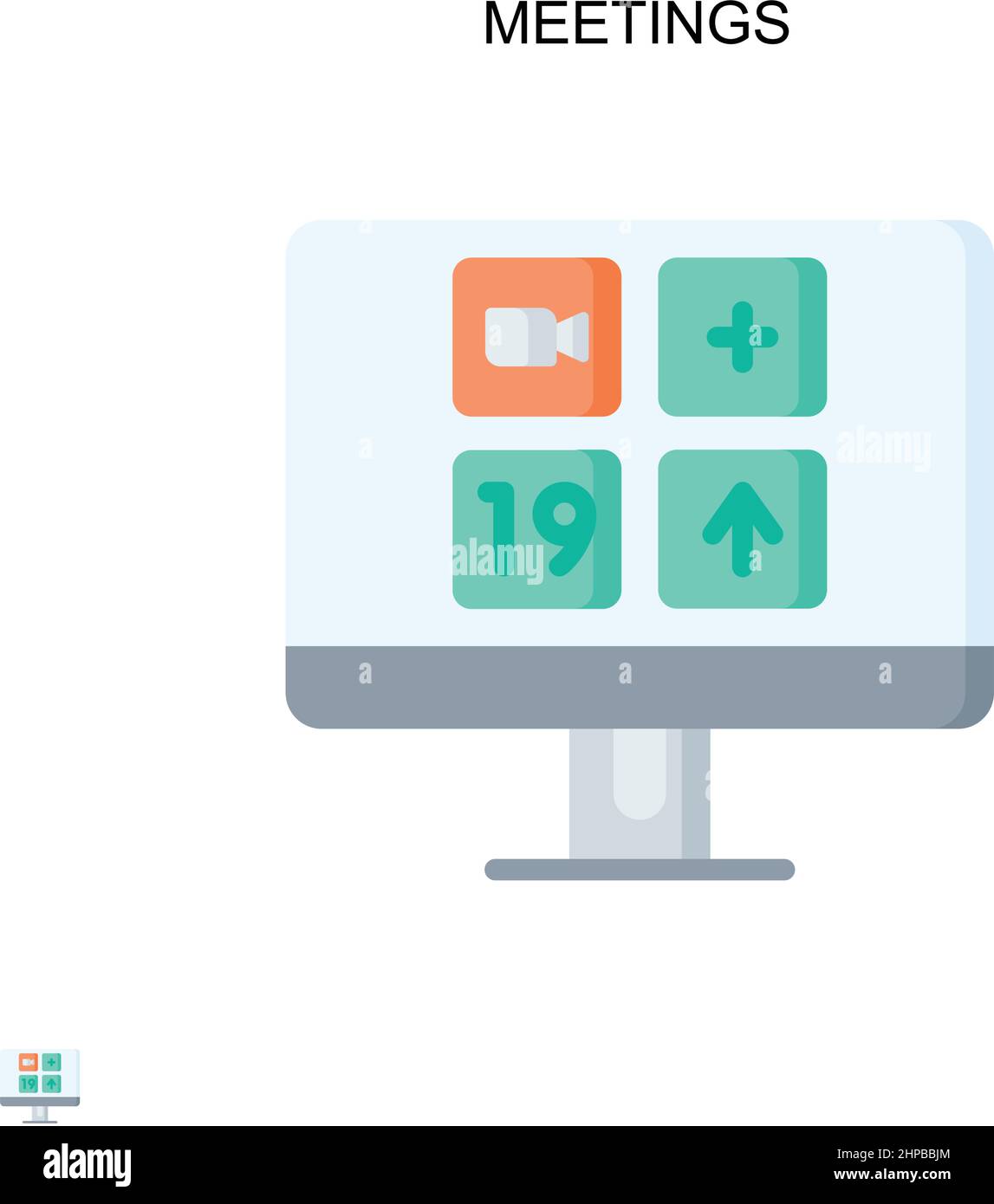 Simple meetings Stock Vector Images - Alamy