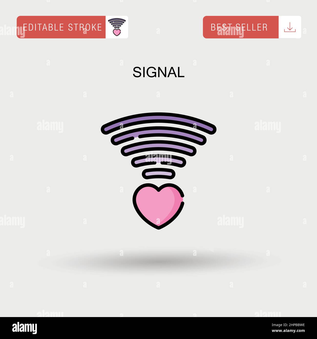 Mobile signal icon Stock Vector Images - Alamy