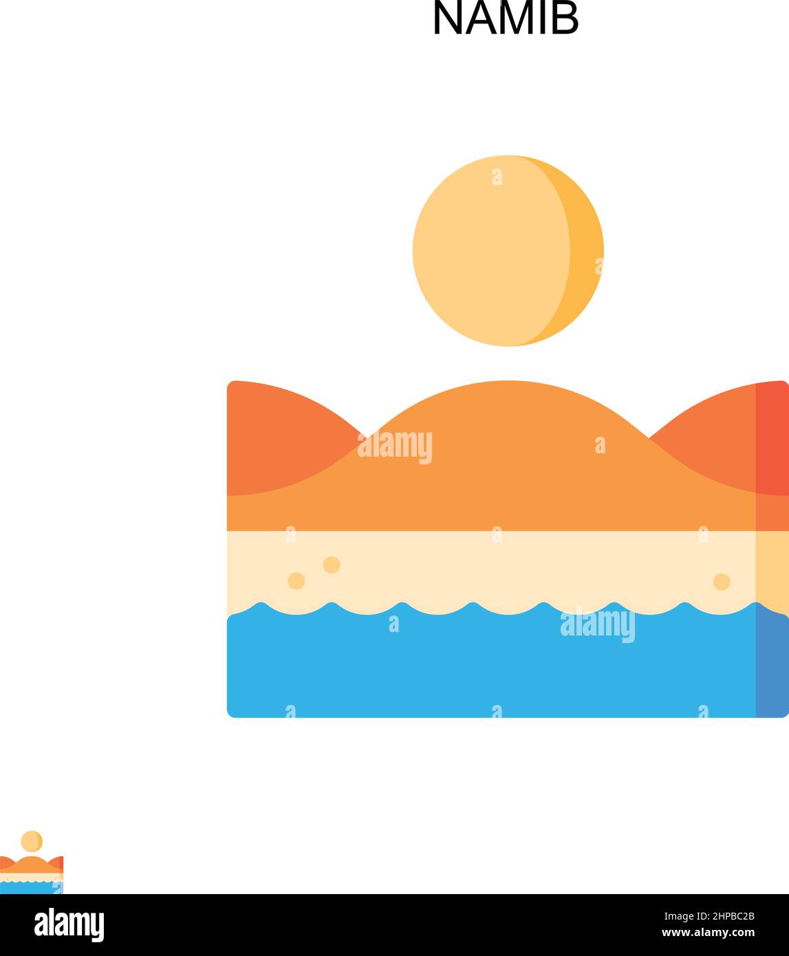 Dune namibia Stock Vector Images - Alamy