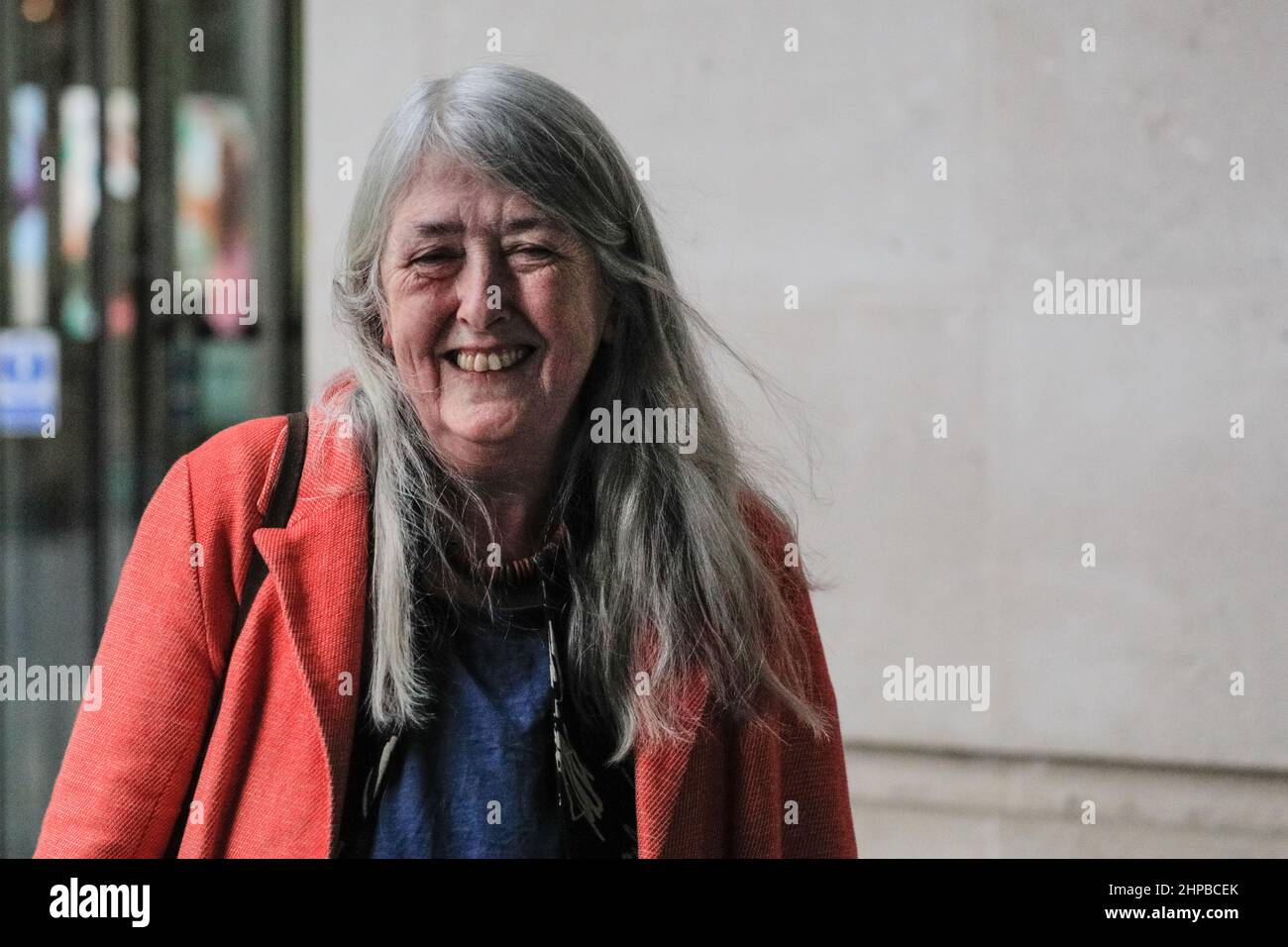 London, UK. 20th Feb, 2022. Dame Mary Beard, English scholar, Professor ...