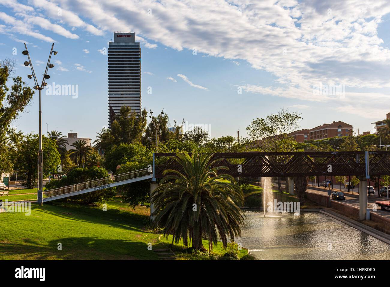 Mapfre Tower, Barcelona, Spain Stock Photo - Alamy