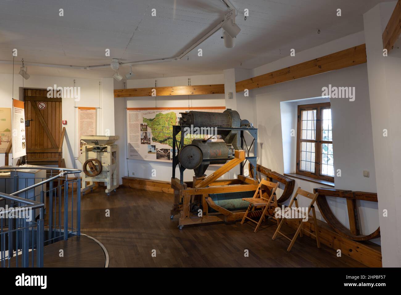 Windmill interior hi-res stock photography and images - Alamy