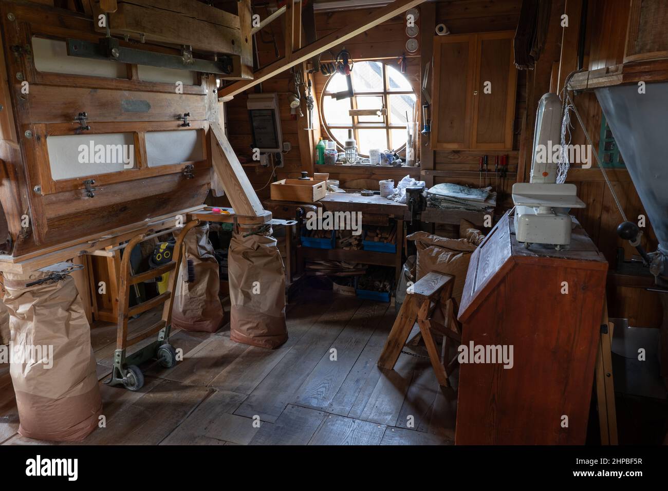 Windmill interior hi-res stock photography and images - Alamy