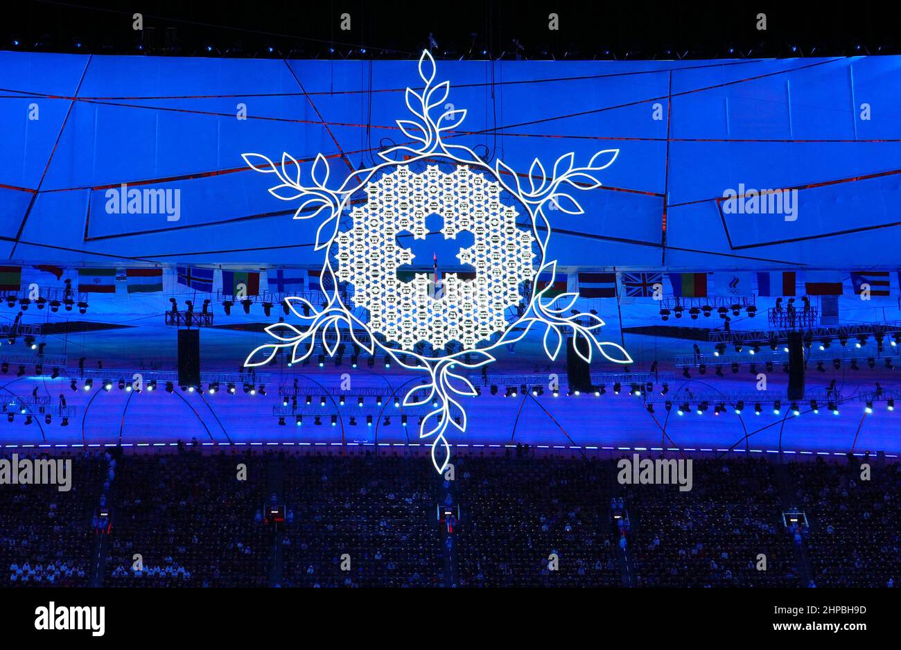 20 February 2022, China, Peking: Caption: Olympics, Closing Ceremony of ...