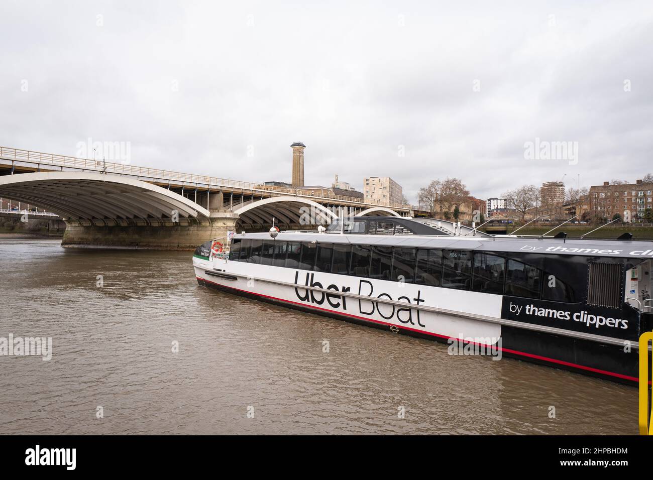 Uber sponsored river taxi hi-res stock photography and images - Alamy