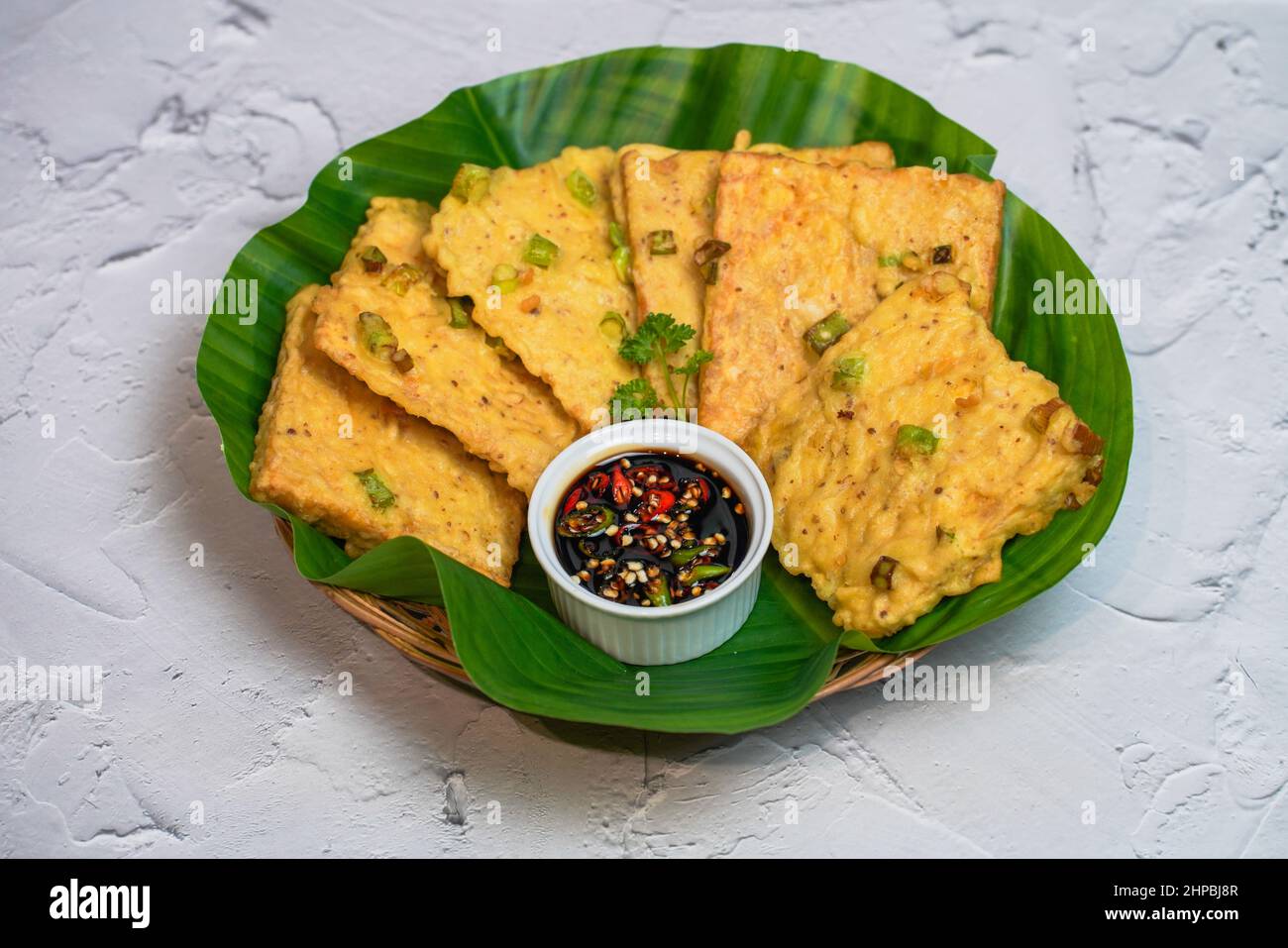Indonesian Traditional Food Fried Tempeh Mendoan, Tempe Mendoan Stock ...
