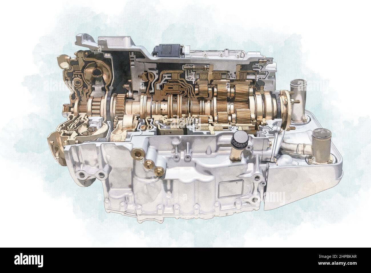 Electric motor cross section hi-res stock photography and images - Alamy