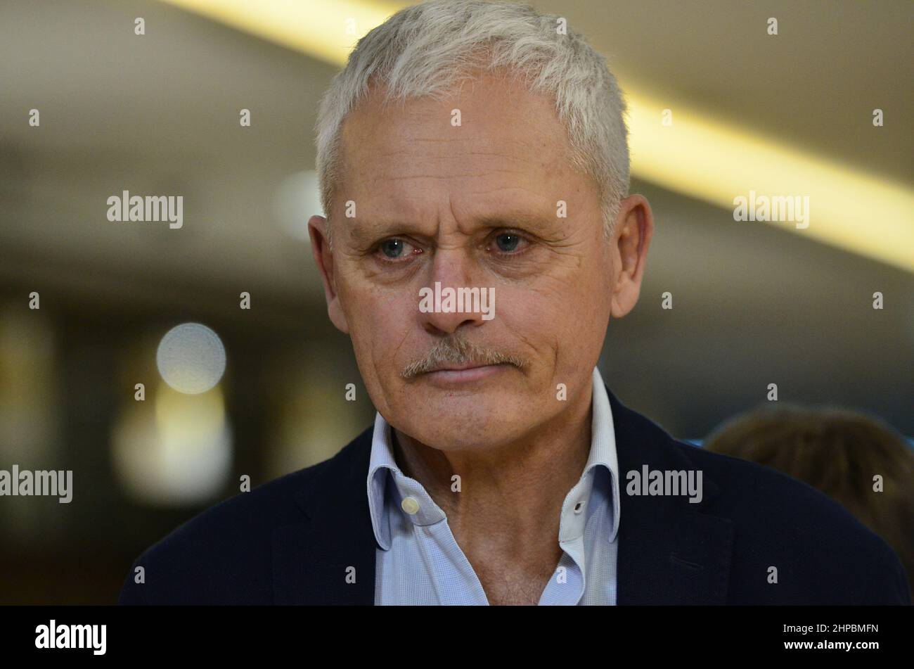 Premiere of 'When She Comes'.Cinema center October, new. Arbat, Moscow ...