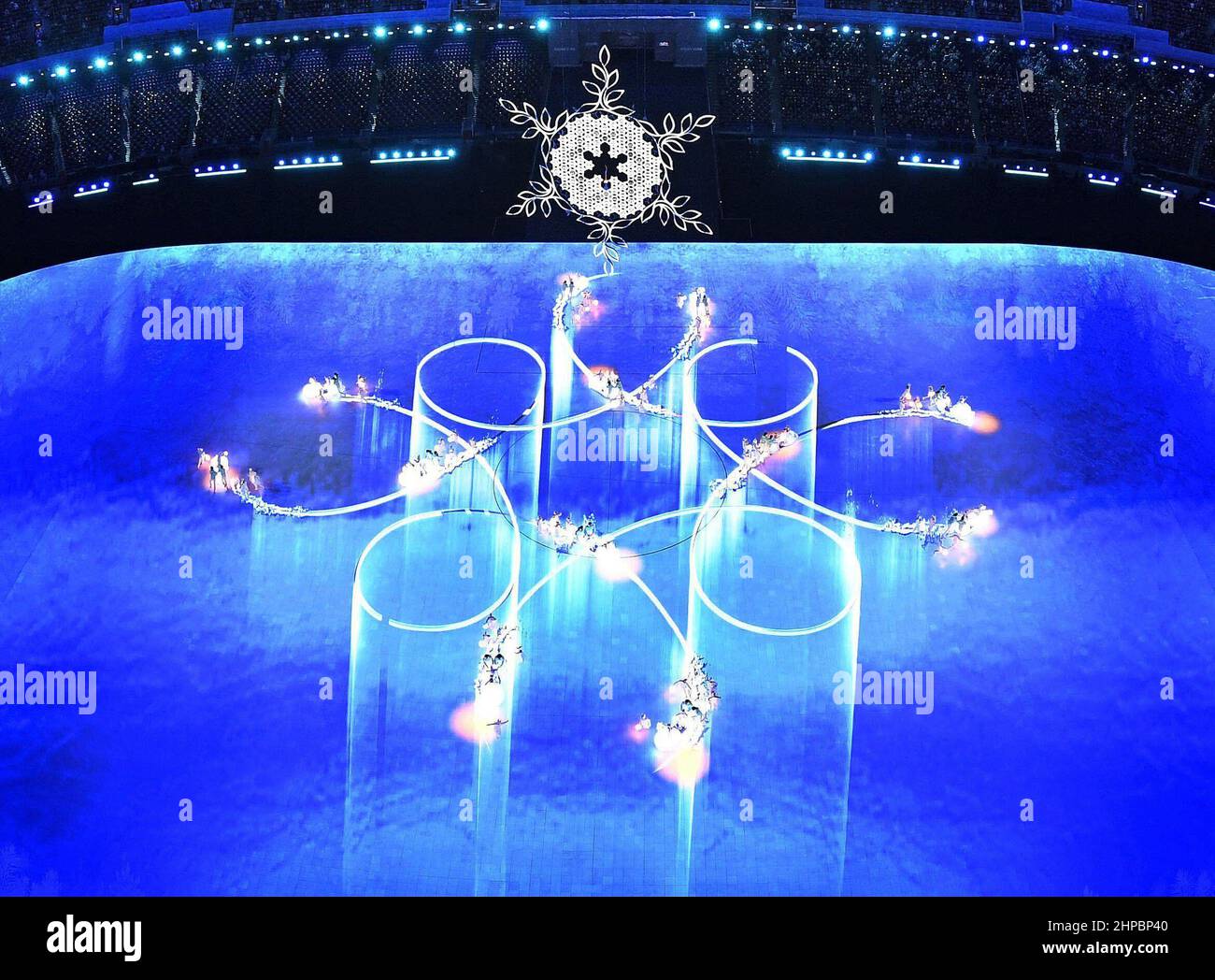 The closing ceremony of the Beijing Winter Olympics takes place at the ...
