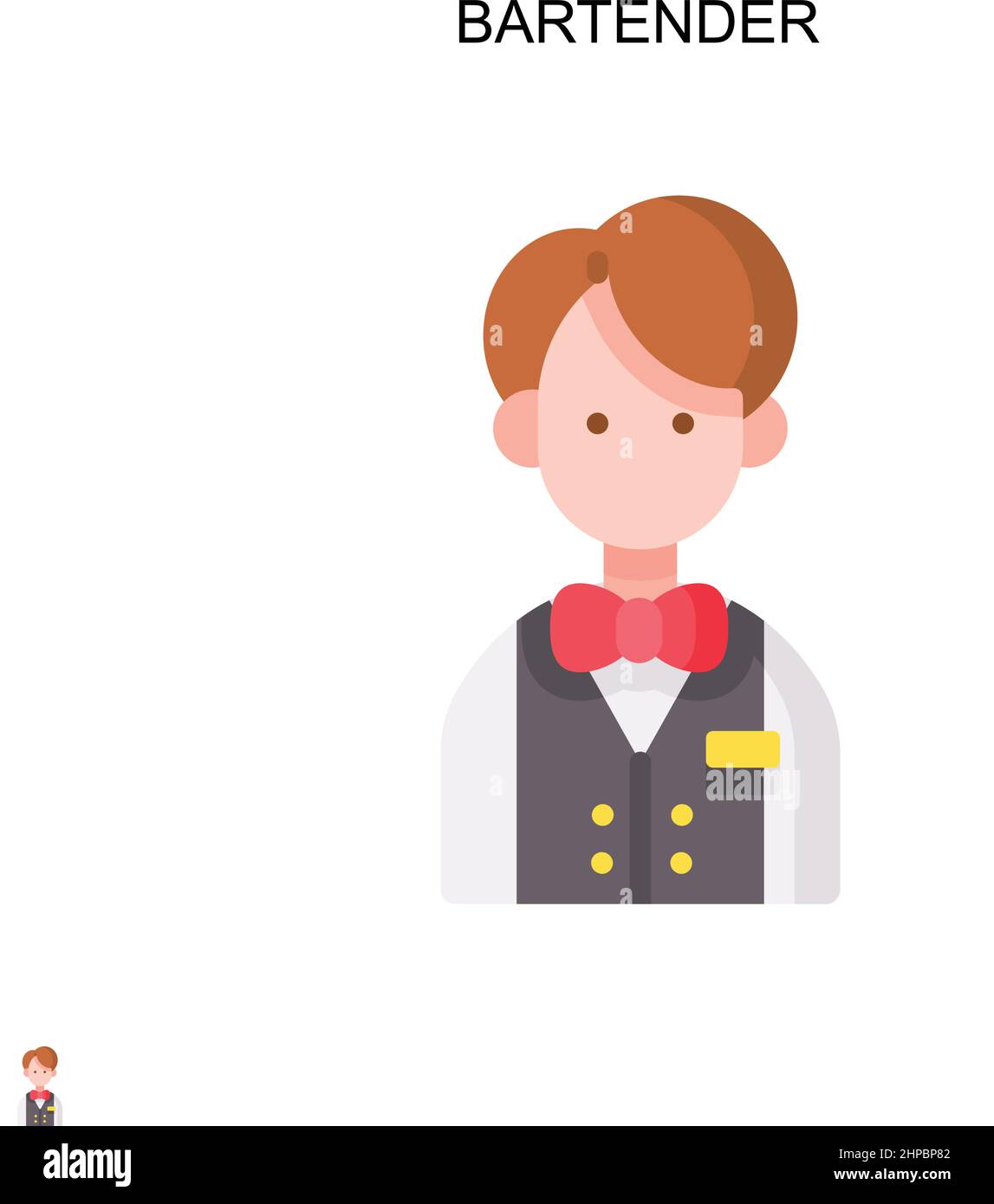 Bartender Stock Vector Images - Alamy