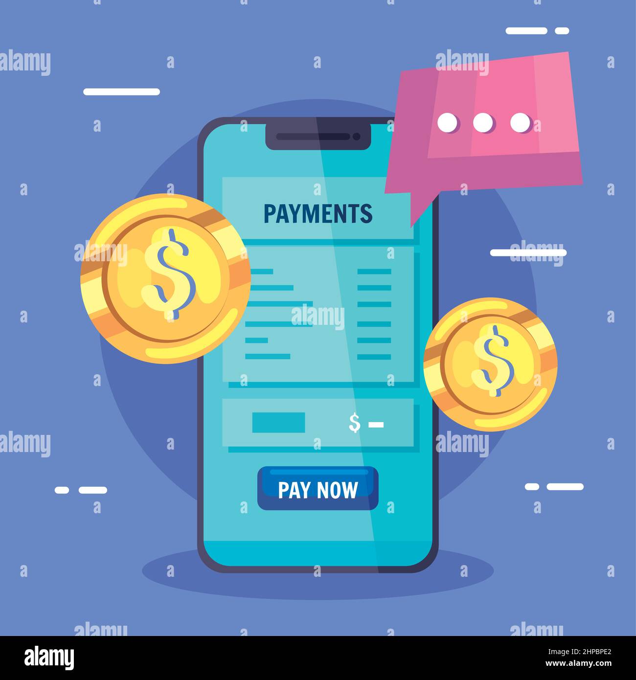 mobile payment symbols Stock Vector Image & Art - Alamy