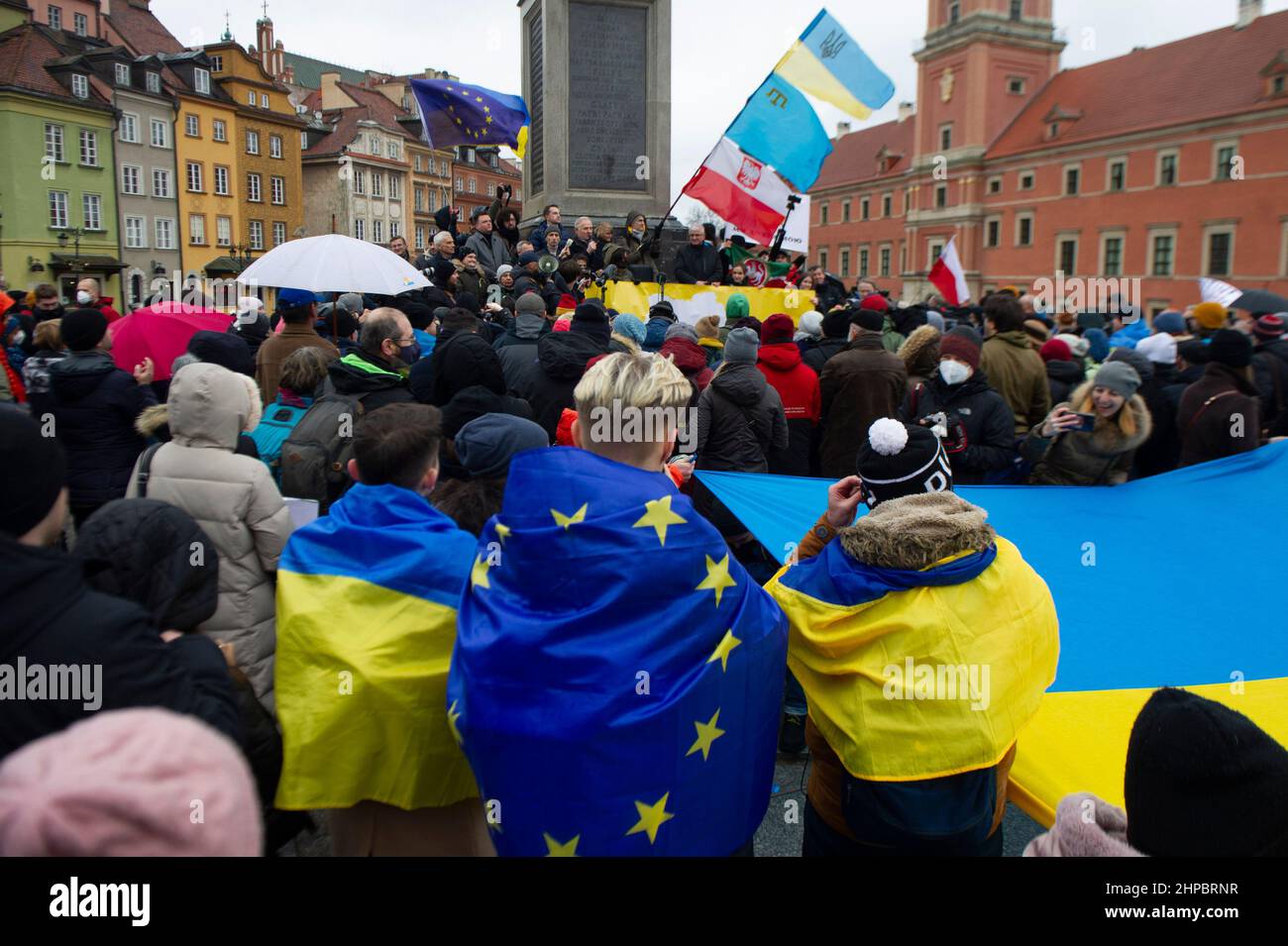 Solidarnosc flags hi-res stock photography and images - Alamy
