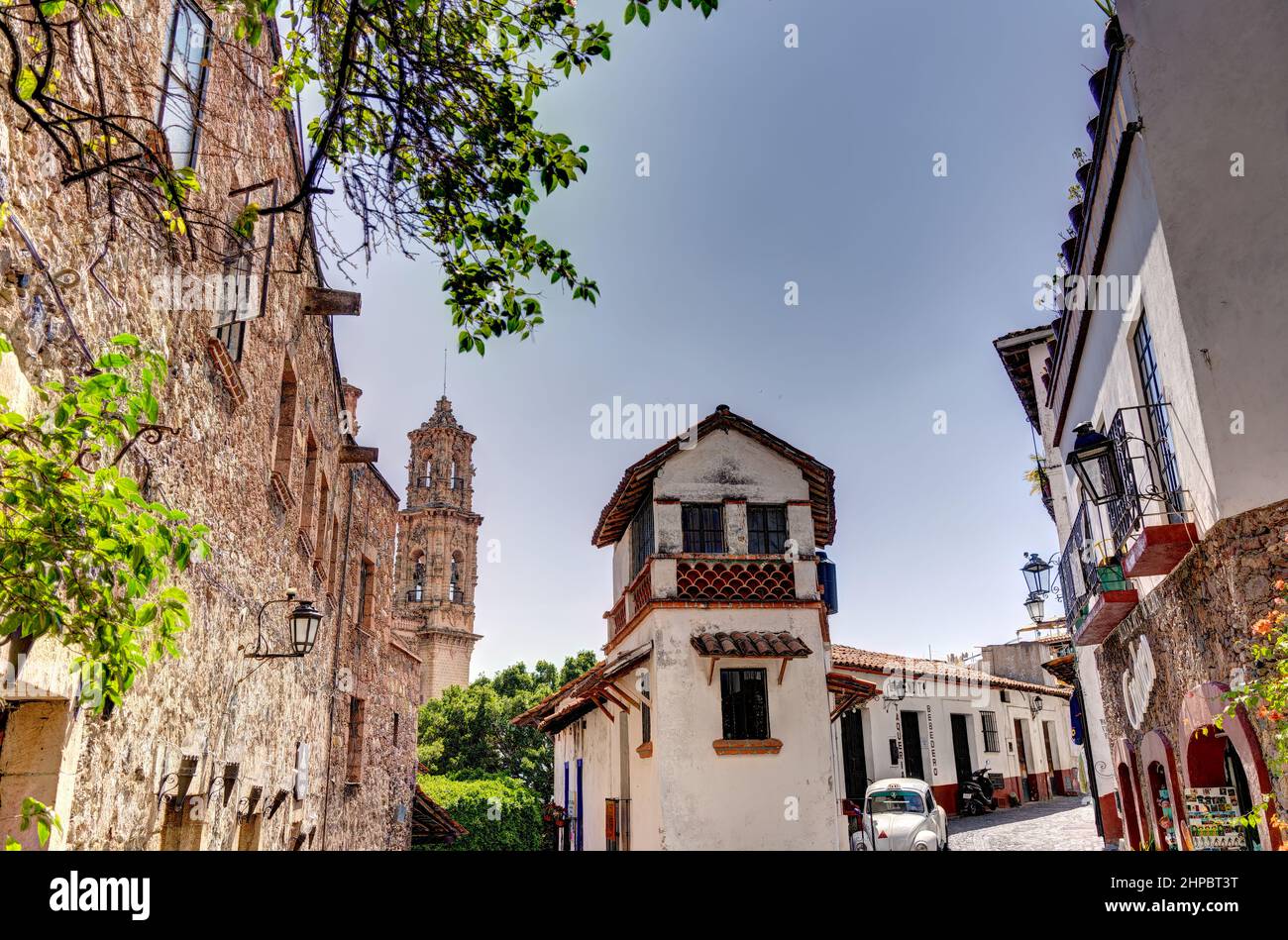 Taxco Landmarks, Guerrero, Mexico Stock Photo - Alamy