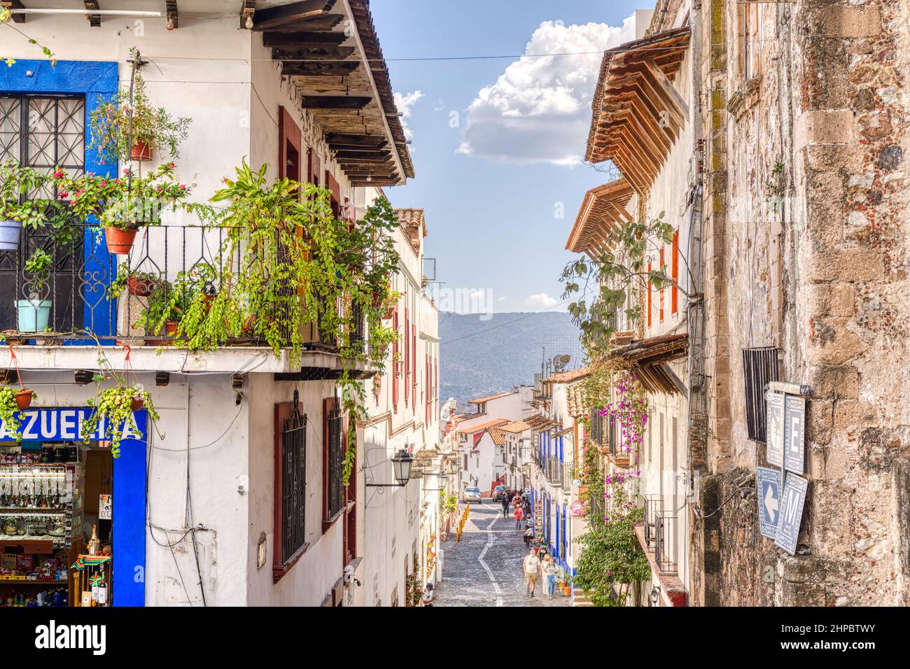 Taxco Landmarks, Guerrero, Mexico Stock Photo - Alamy