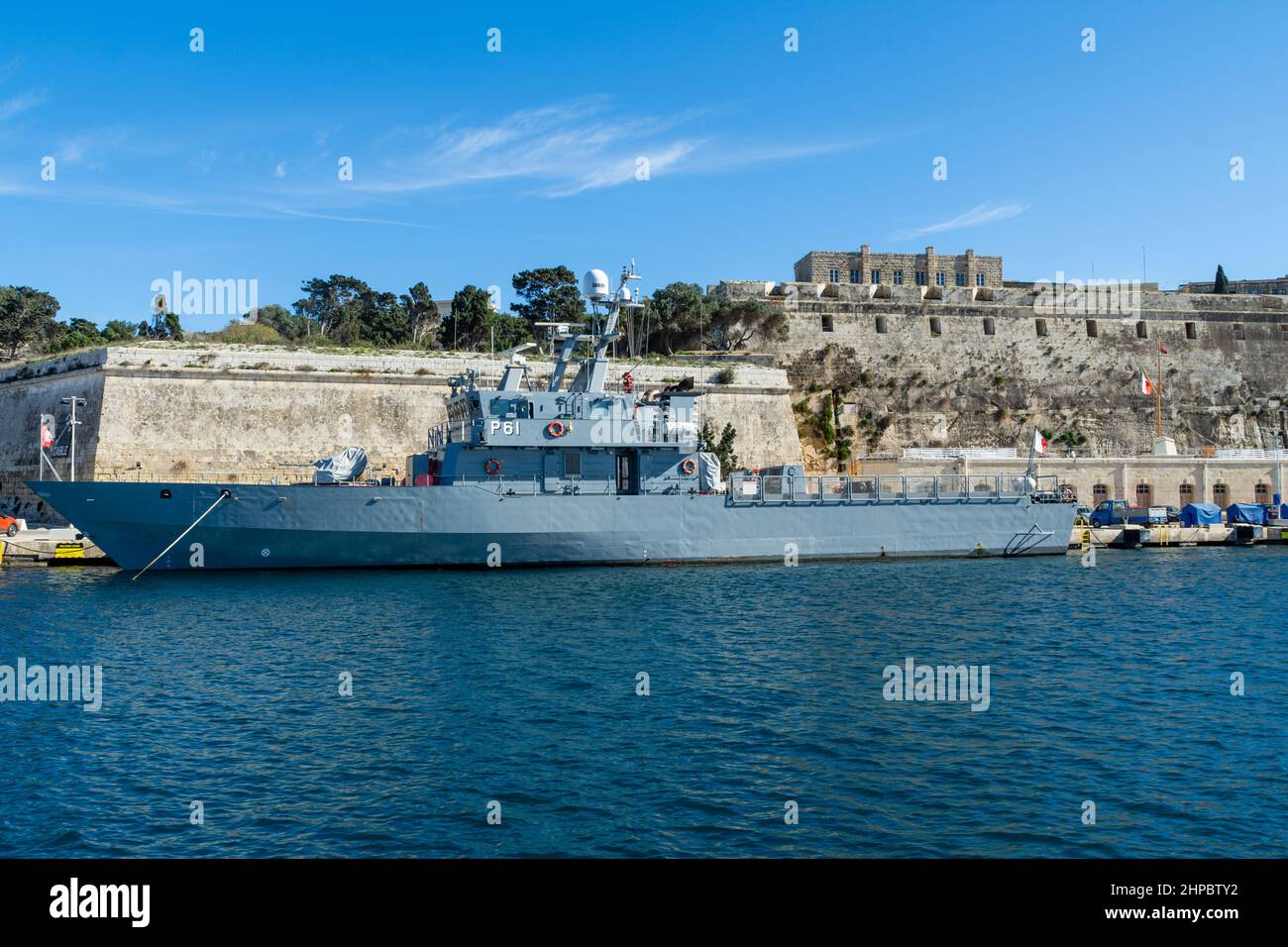 Floriana, Malta - February 17th 2022: Maltese Maritime Squadron’s ...